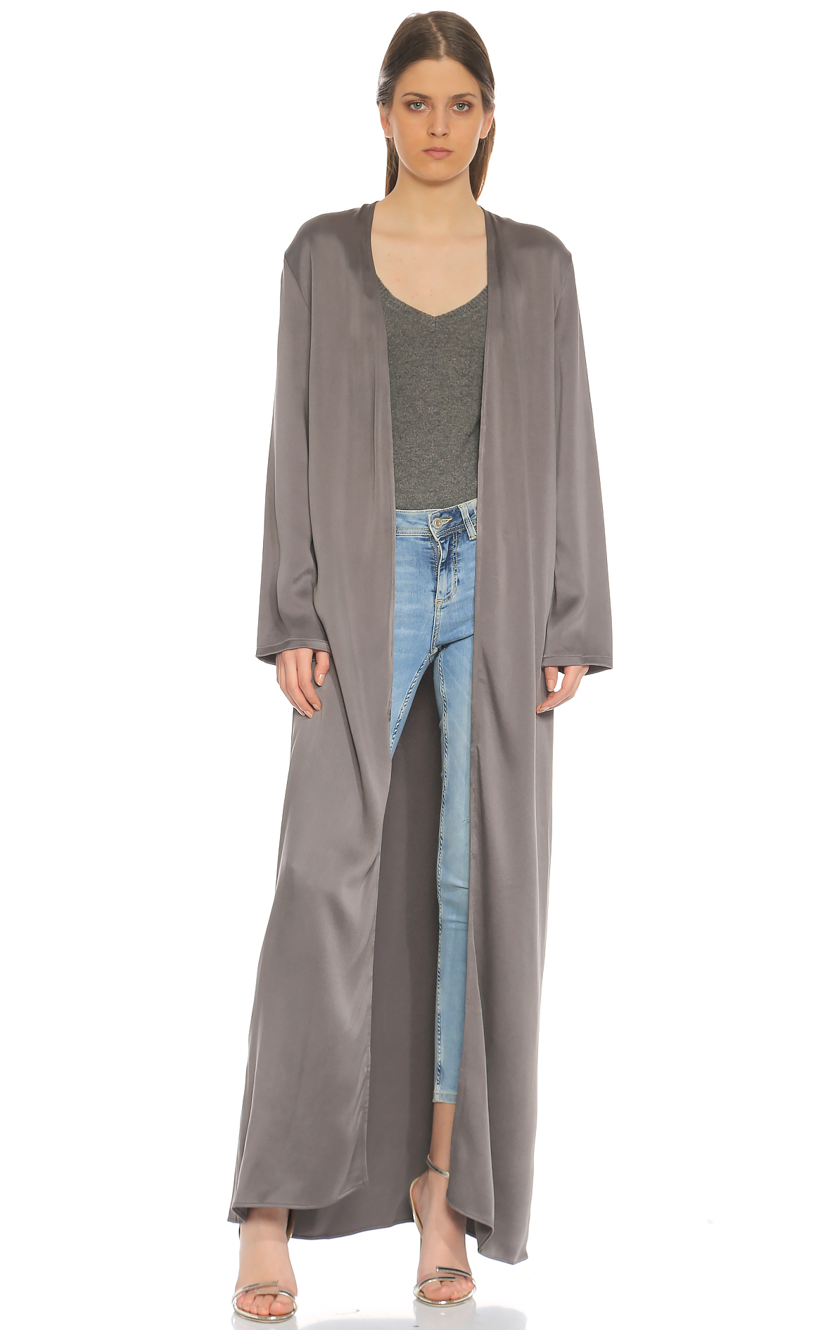 The Perfext-The Perfext Gri Ceket