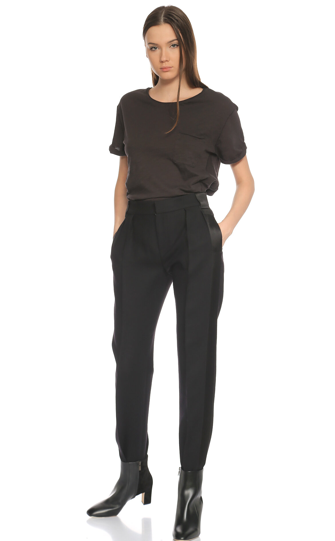 Mugler-Mugler Siyah Pantolon