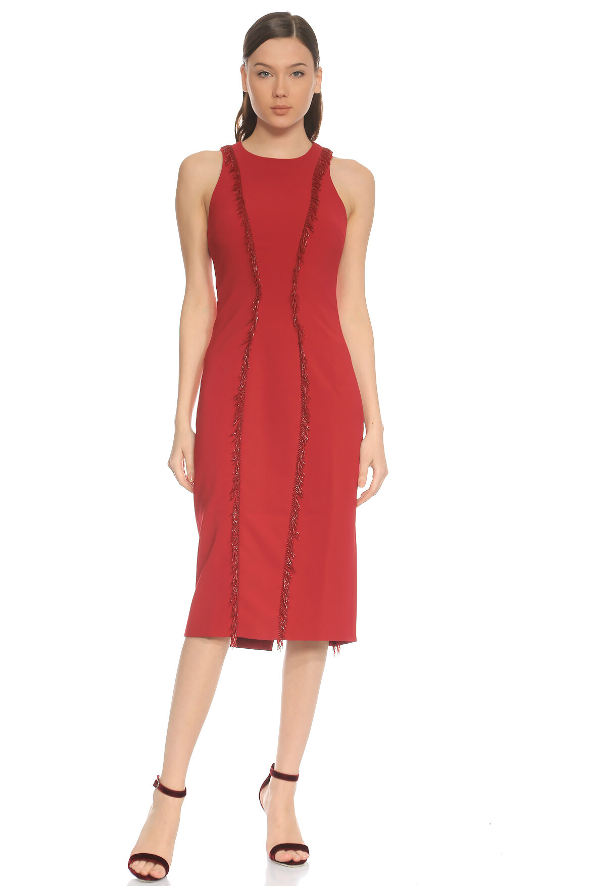 Cushnie et Ochs-Cushnie et Ochs Kırmızı Elbise