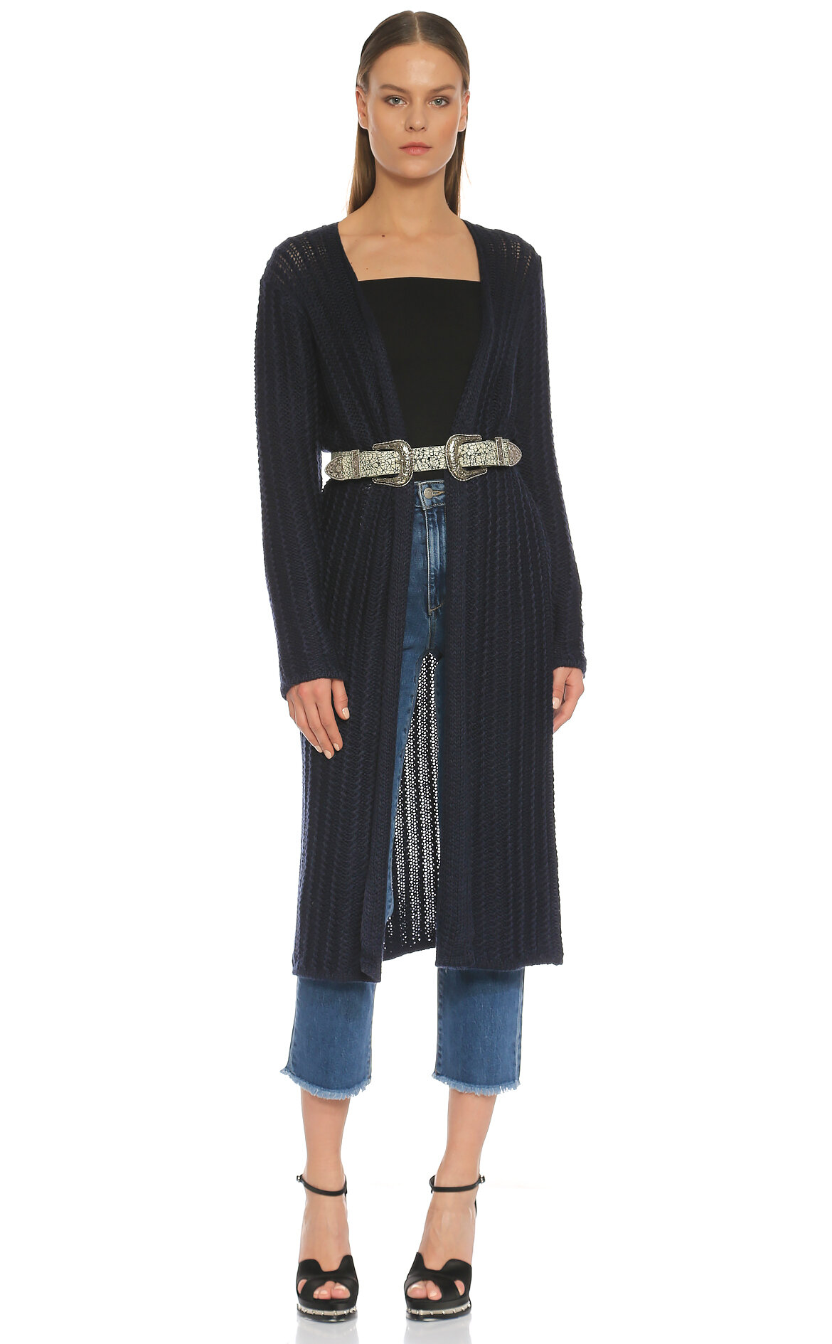 Lovers&Friends-Lovers&Friends Lacivert Hırka