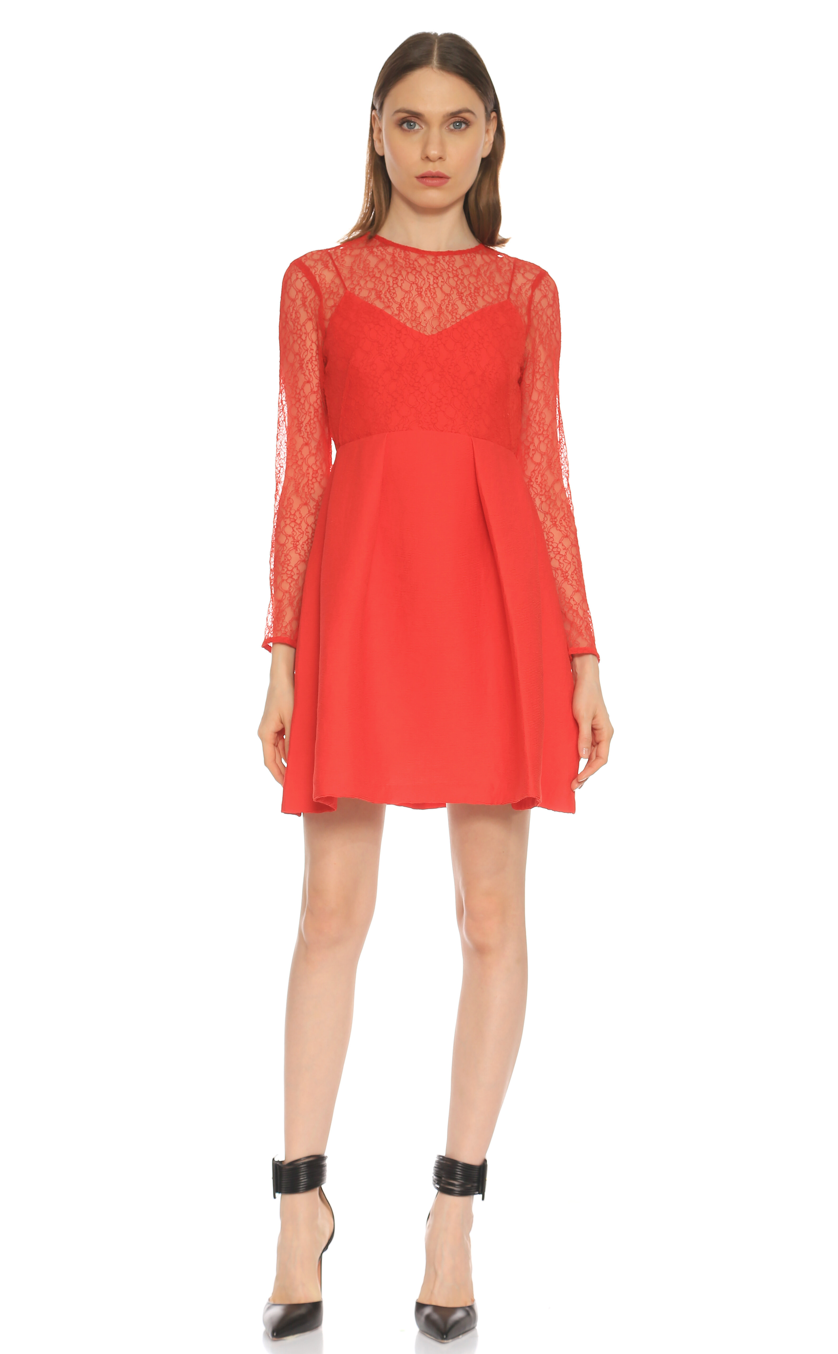 Sandro-Sandro Kırmızı Elbise