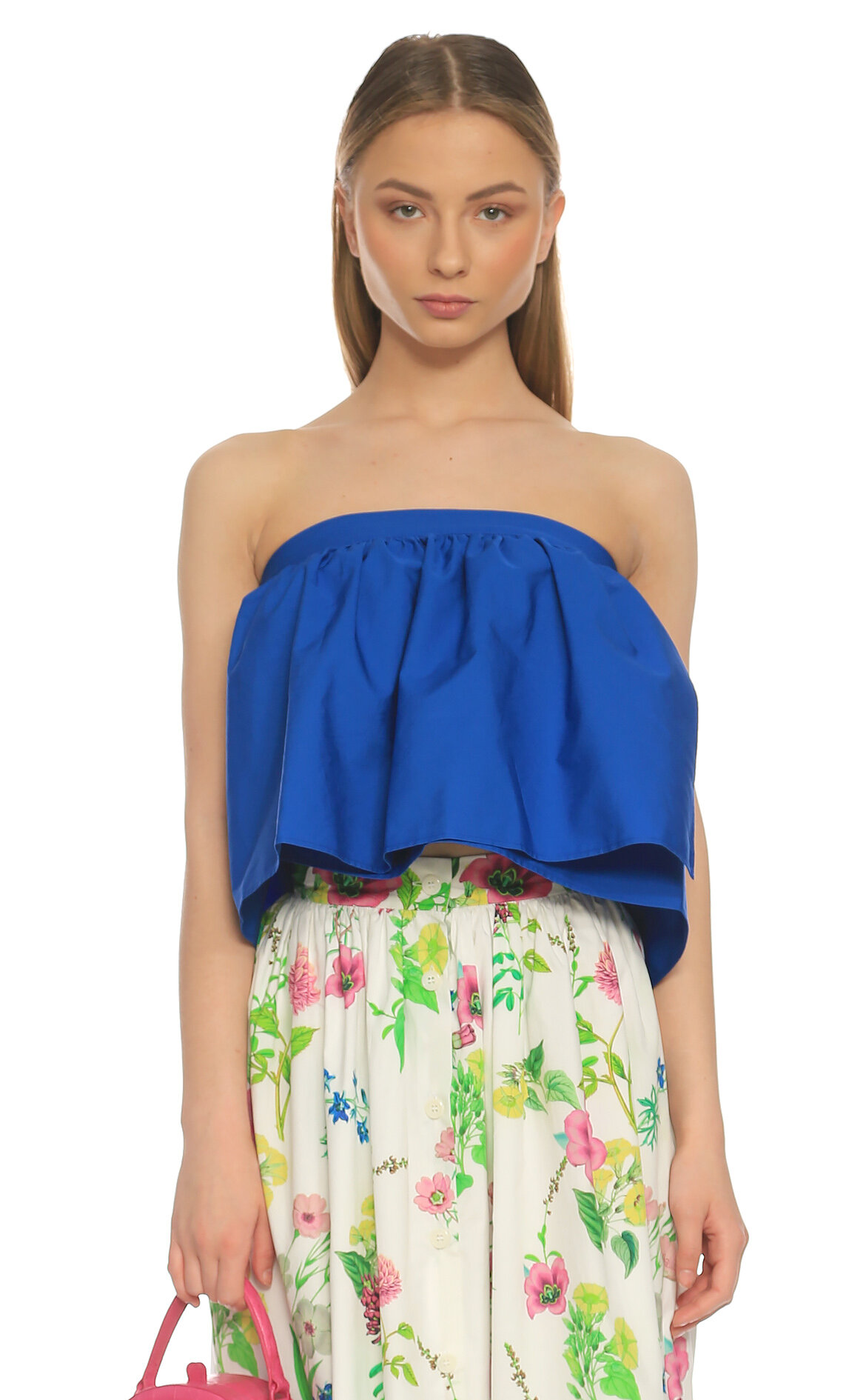 MDS-Mds Straplez Lacivert Üst