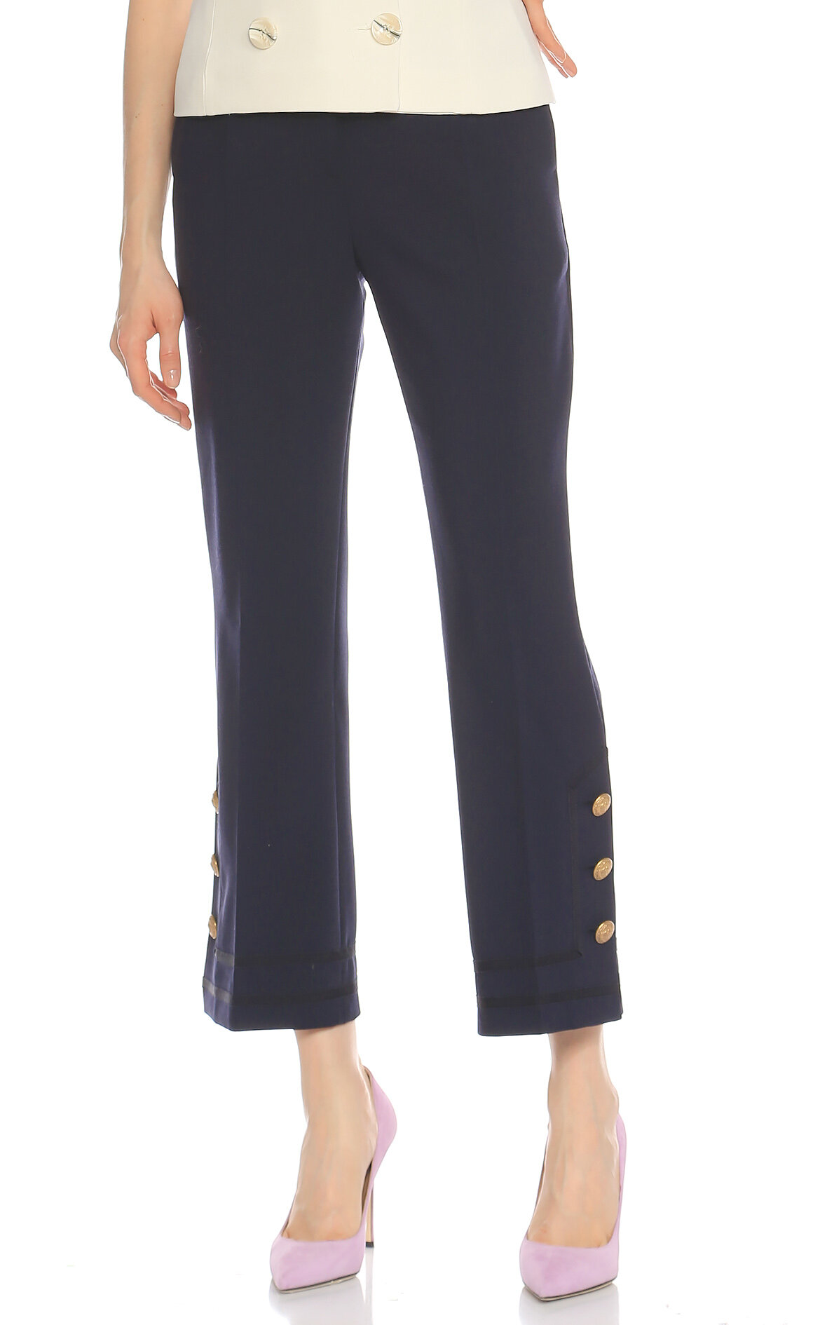 Alberta Ferretti -Alberta Ferretti  Lacivert Pantolon