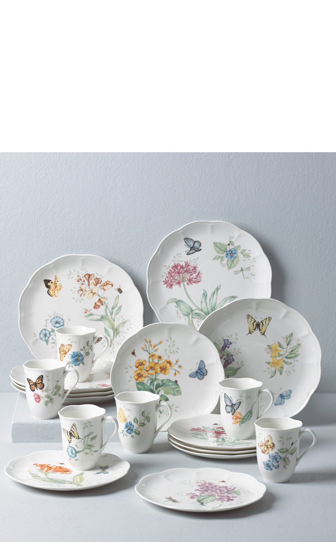 Lenox-Lenox Butterfly 6 Kişilik Yemek Takımı, 18 Parça Lenox-Lenox Butterfly 6 Kişilik Yemek Takımı, 18 Parça