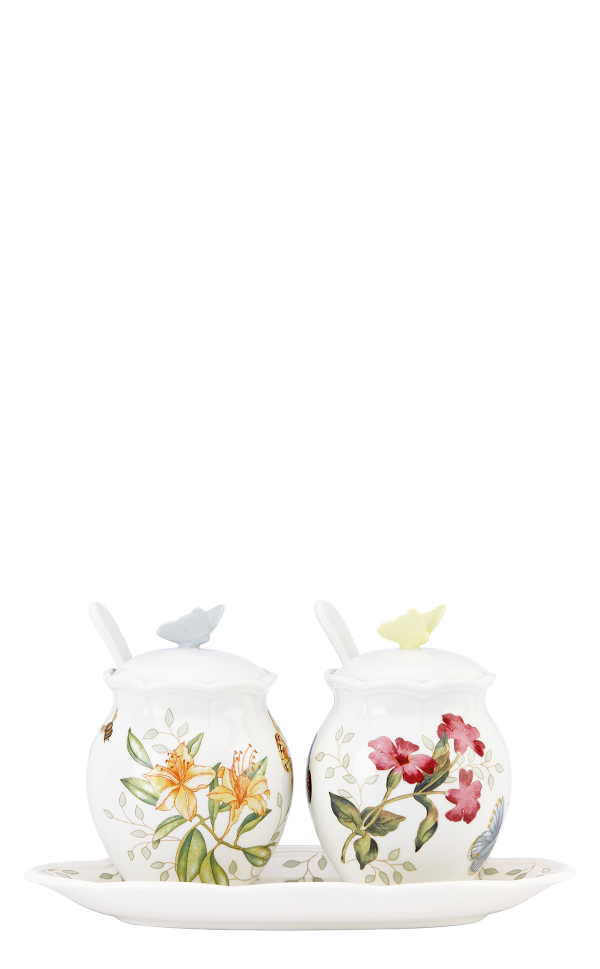 Lenox-Lenox Butterfly Tepsili Baharatlık Seti Lenox-Lenox Butterfly Tepsili Baharatlık Seti