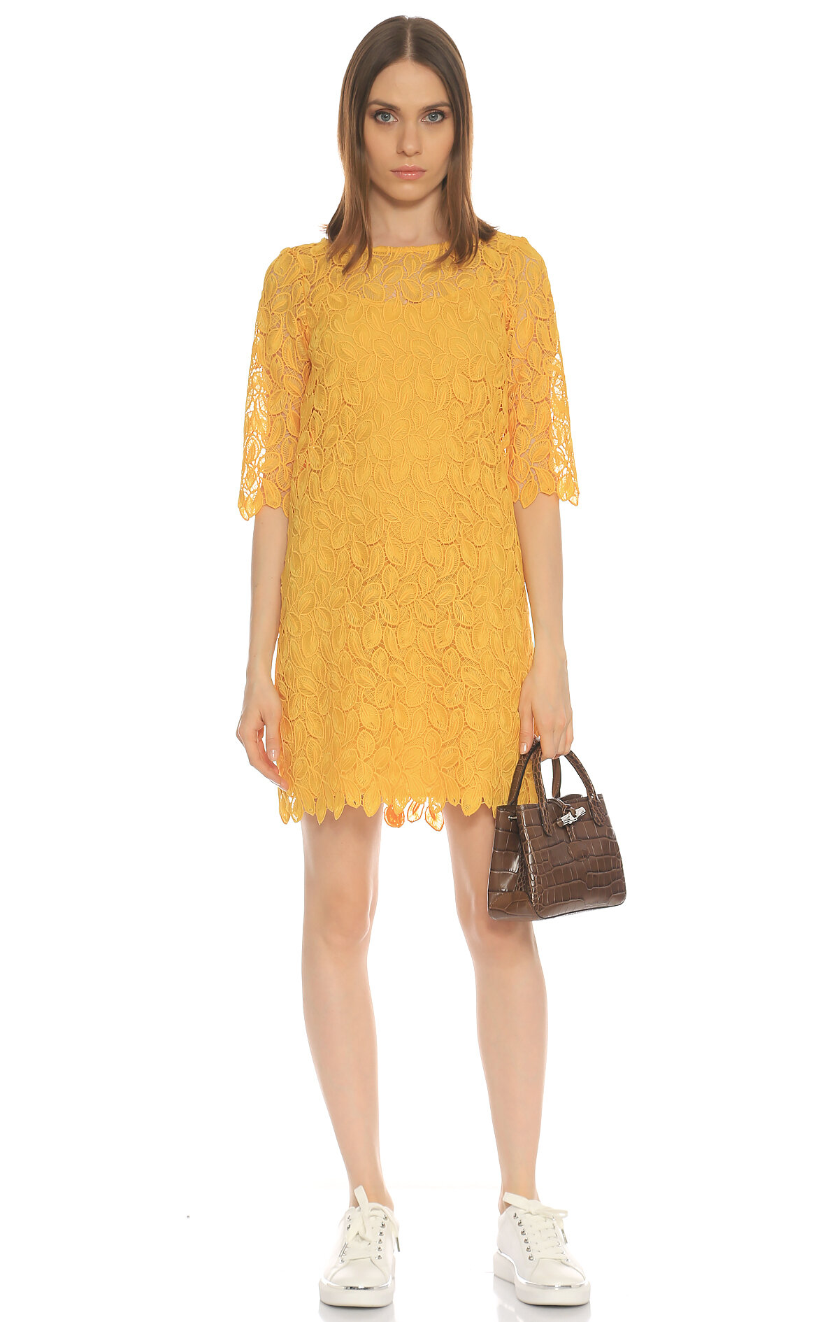 Penny Black-Penny Black Sarı Elbise