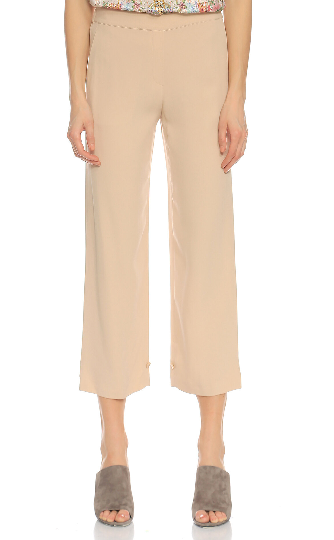 Theory-Theory Krem Rengi Pantolon