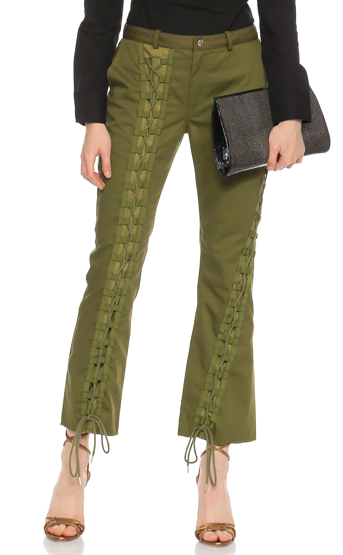 Marques Almeida-Marques Almeida Haki Pantolon