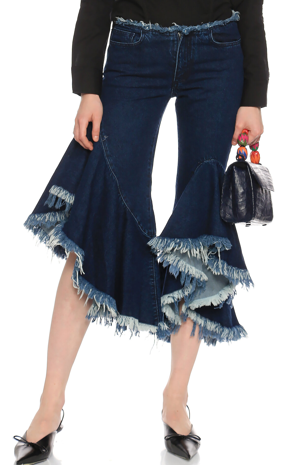 Marques Almeida-Marques Almeida Mavi Jean Pantolon