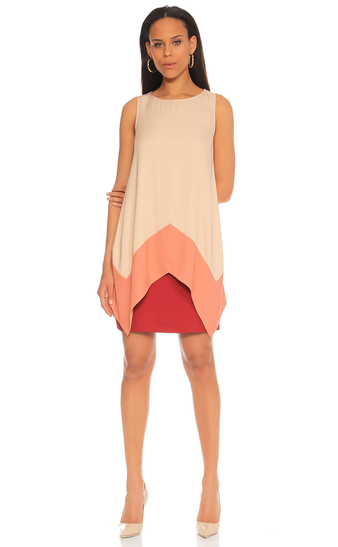 Penny Black-Penny Black Pembe Elbise