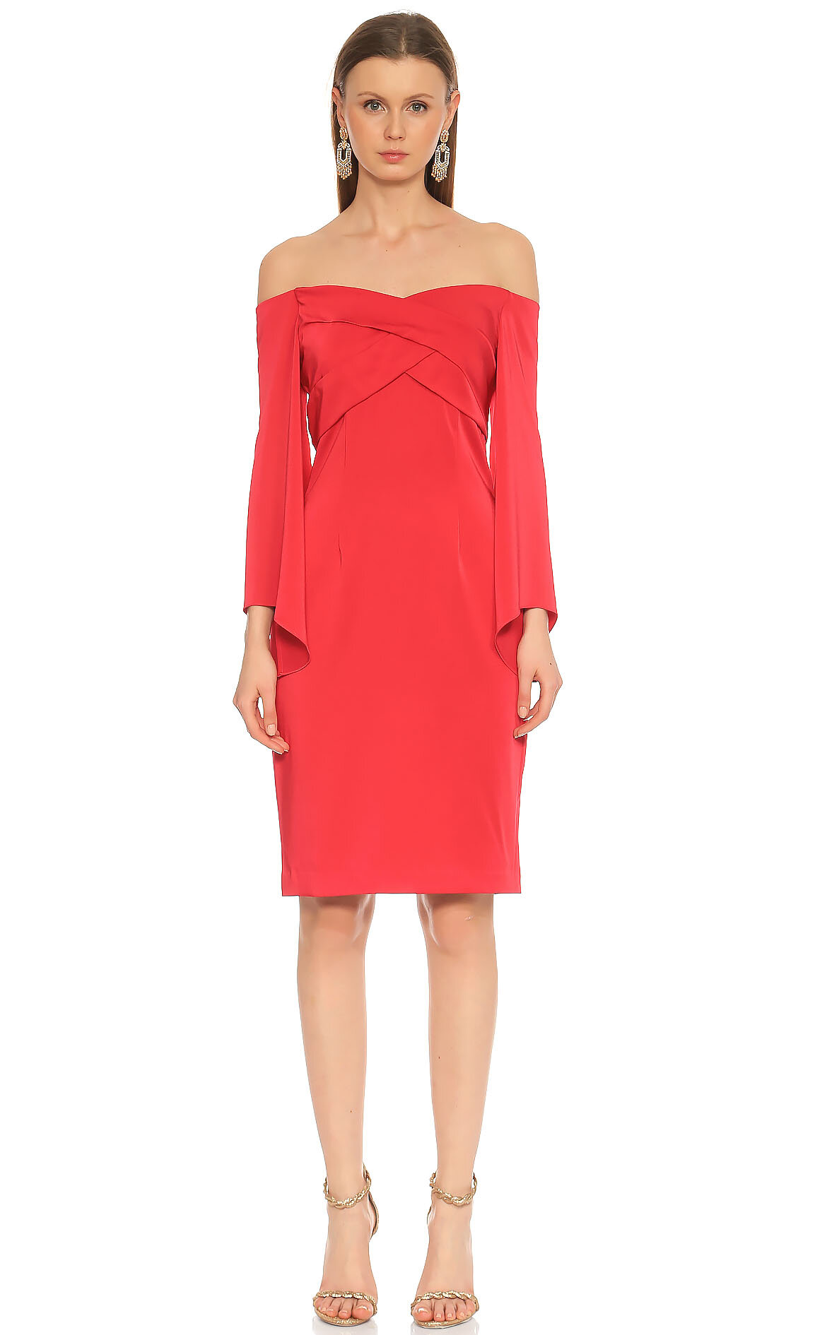 David Meister-David Meister Kırmızı Elbise