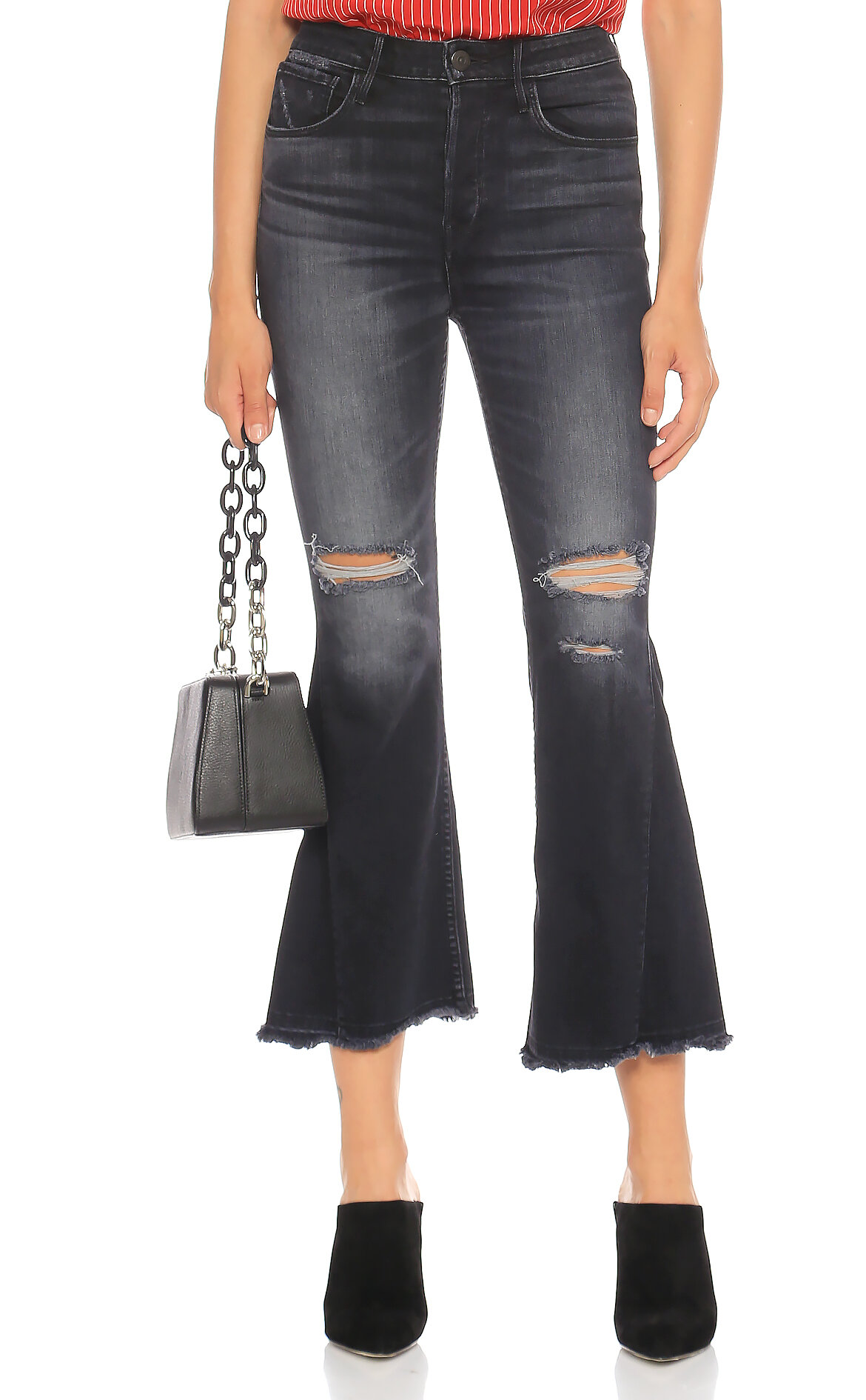 3X1-3X1 Siyah Jean Pantolon