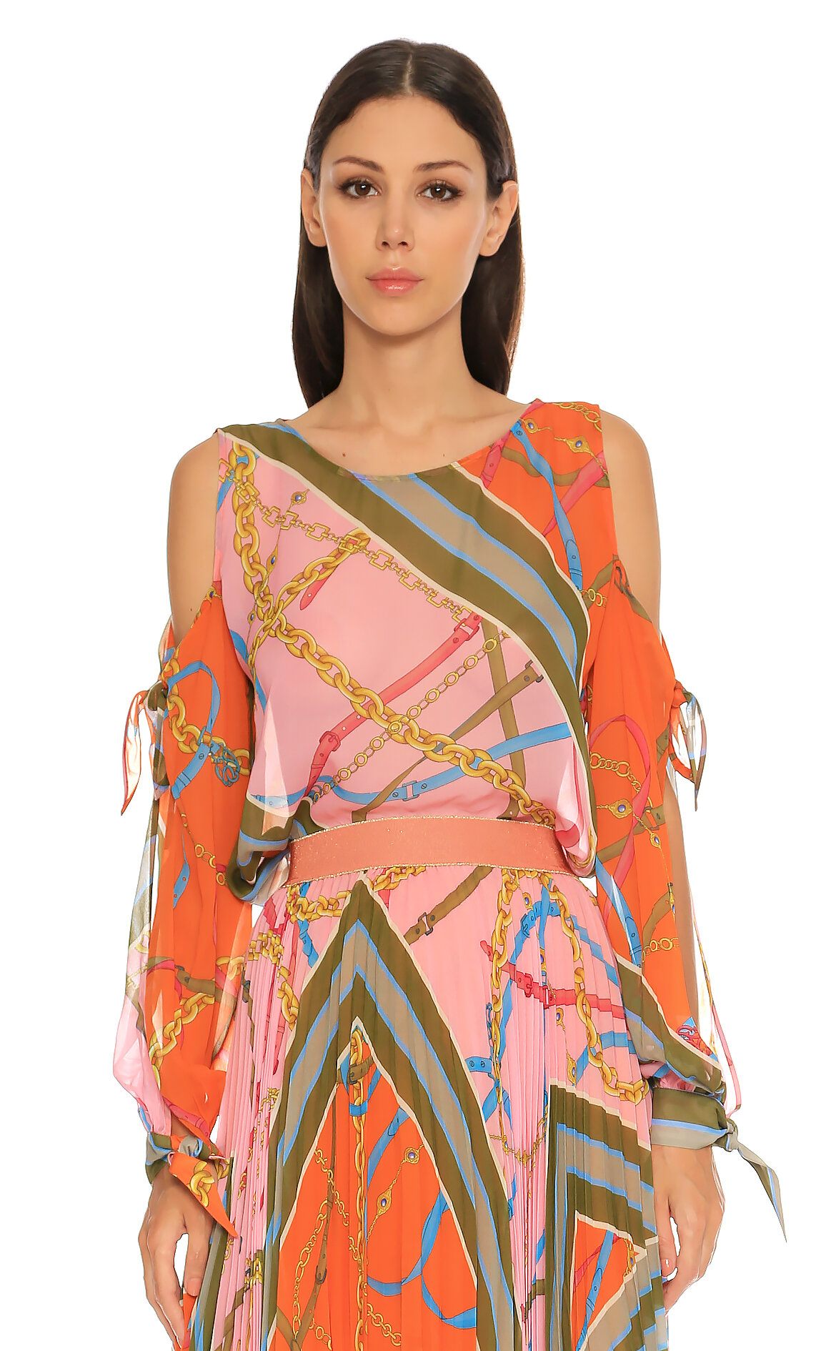 Pinko-Pinko Turuncu Bluz