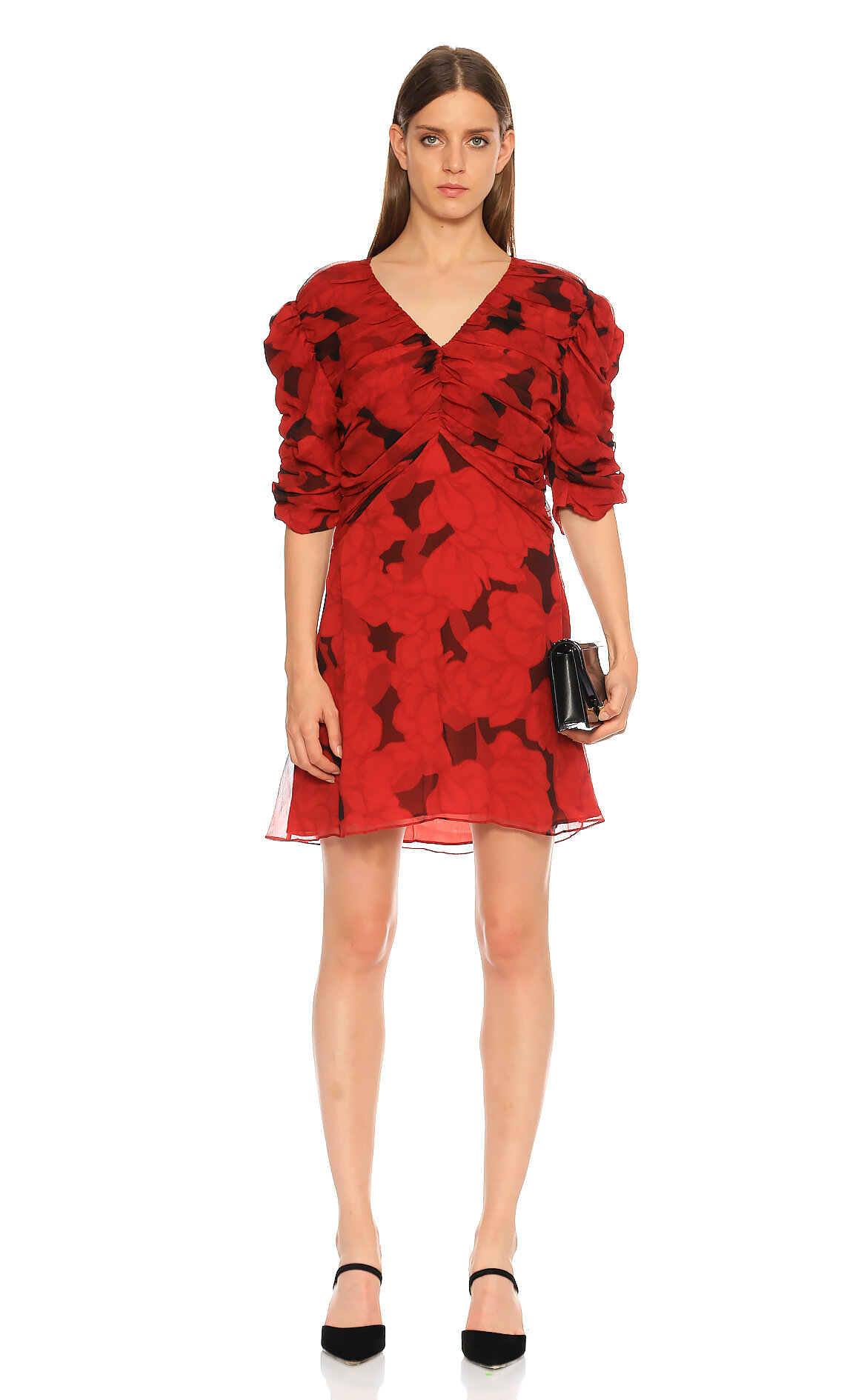 De La Vali-De La Vali Kırmızı Elbise