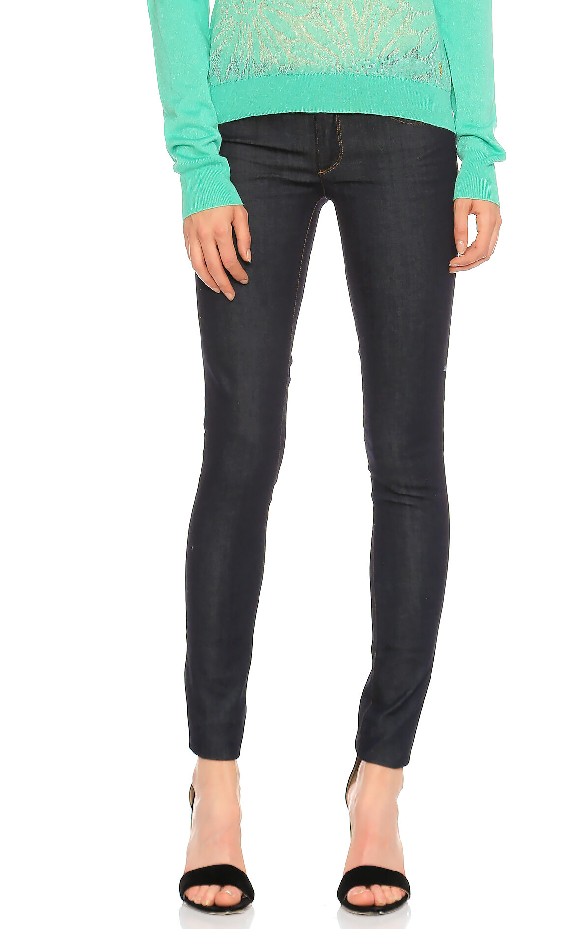 Juicy Couture-Juicy Couture Lacivert Jean Pantolon