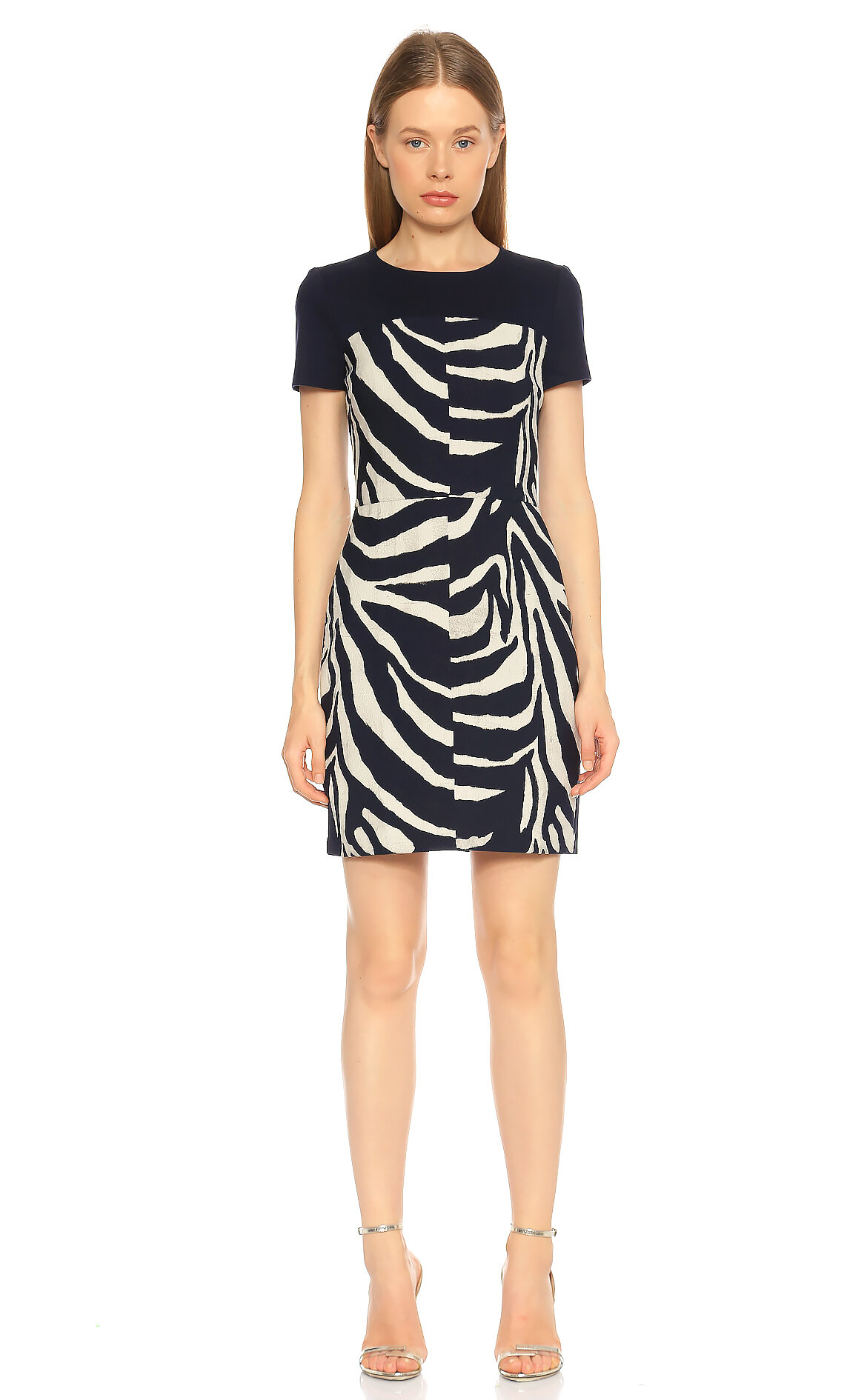 DKNY-DKNY Lacivert Elbise