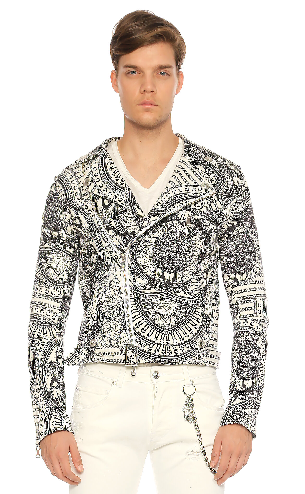 Pierre Balmain-Pierre Balmain Siyah-Beyaz Eşofman Üstü