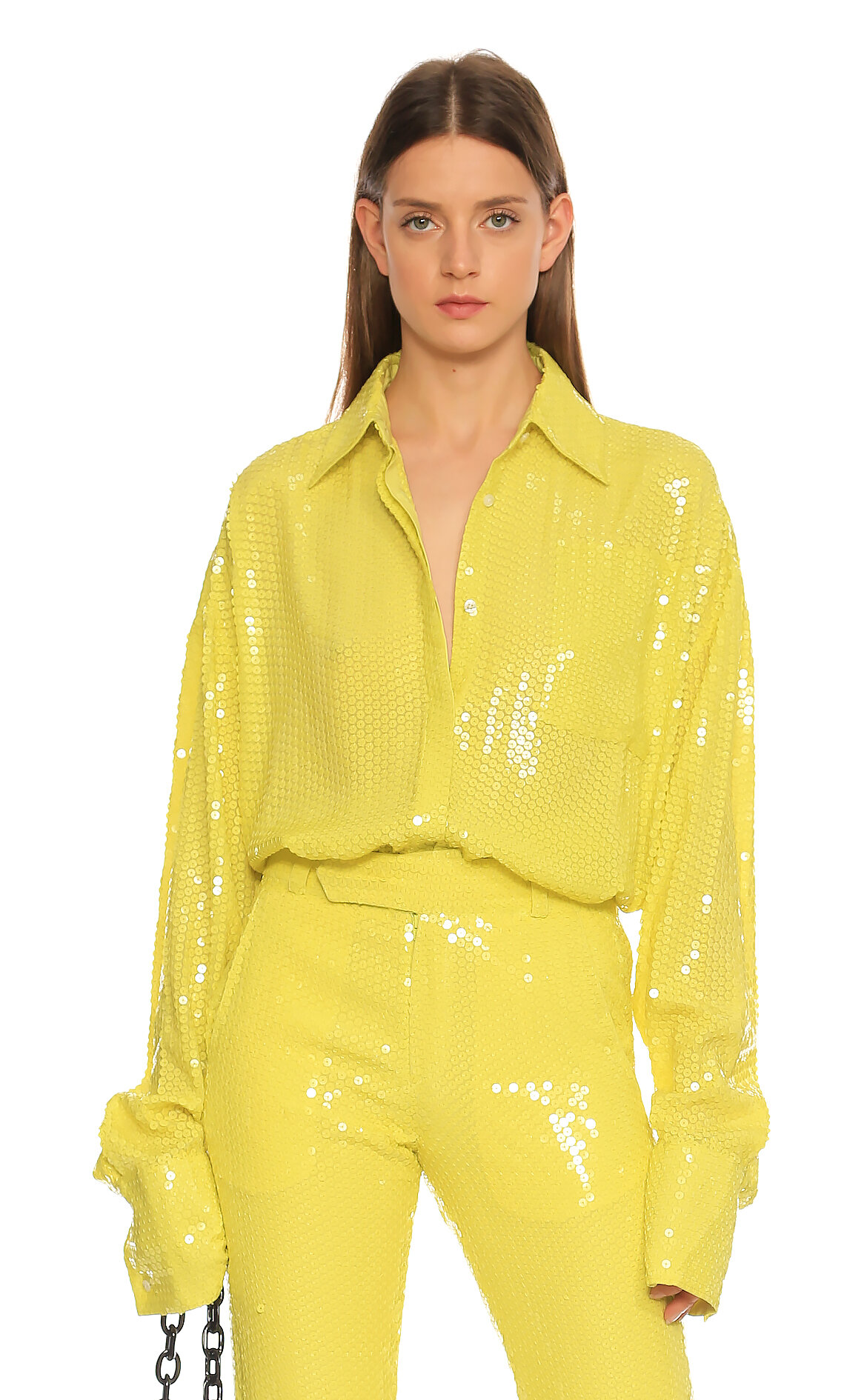 MSGM-Msgm Yeşil Gömlek