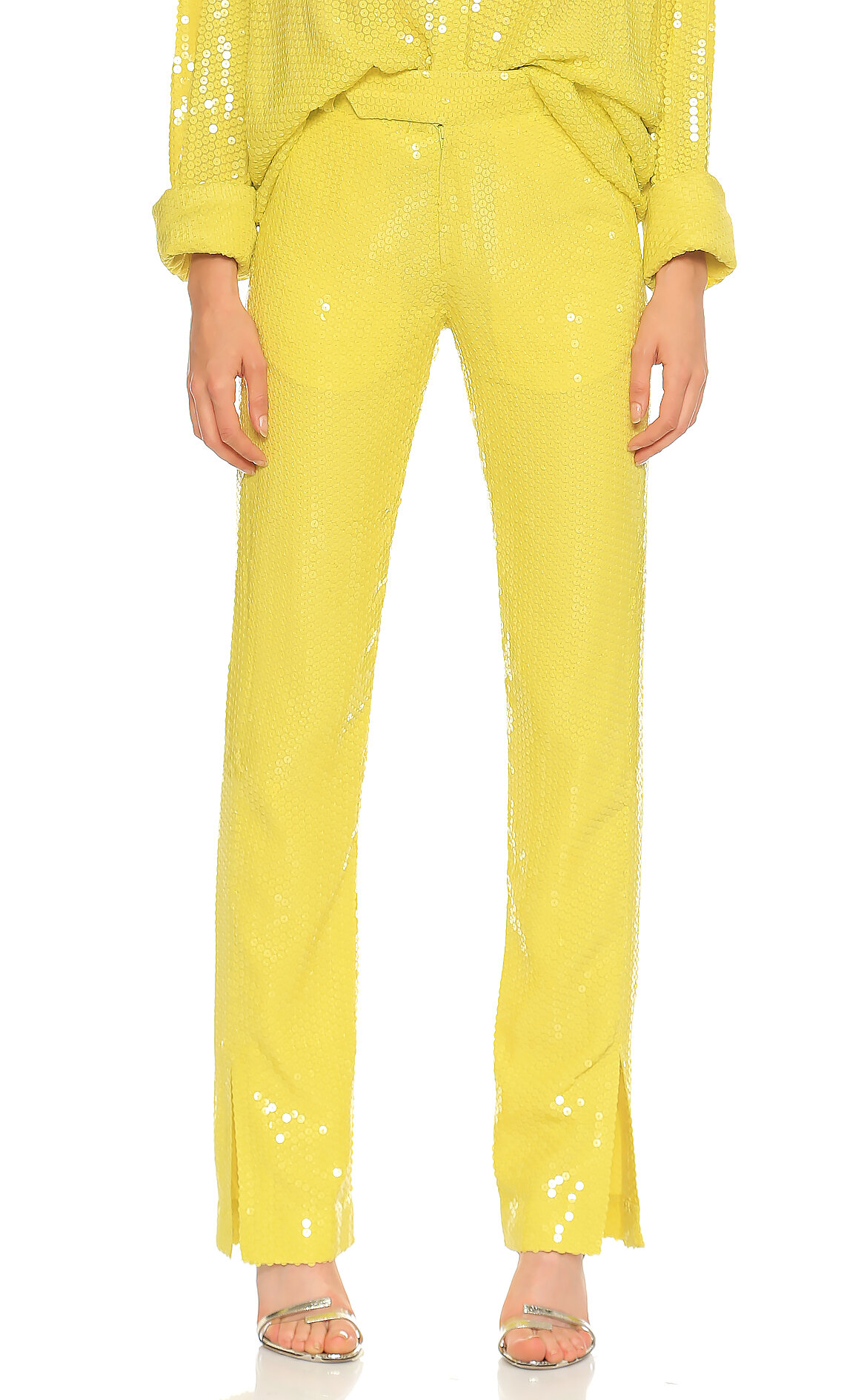 MSGM-MSGM Yeşil Pantolon