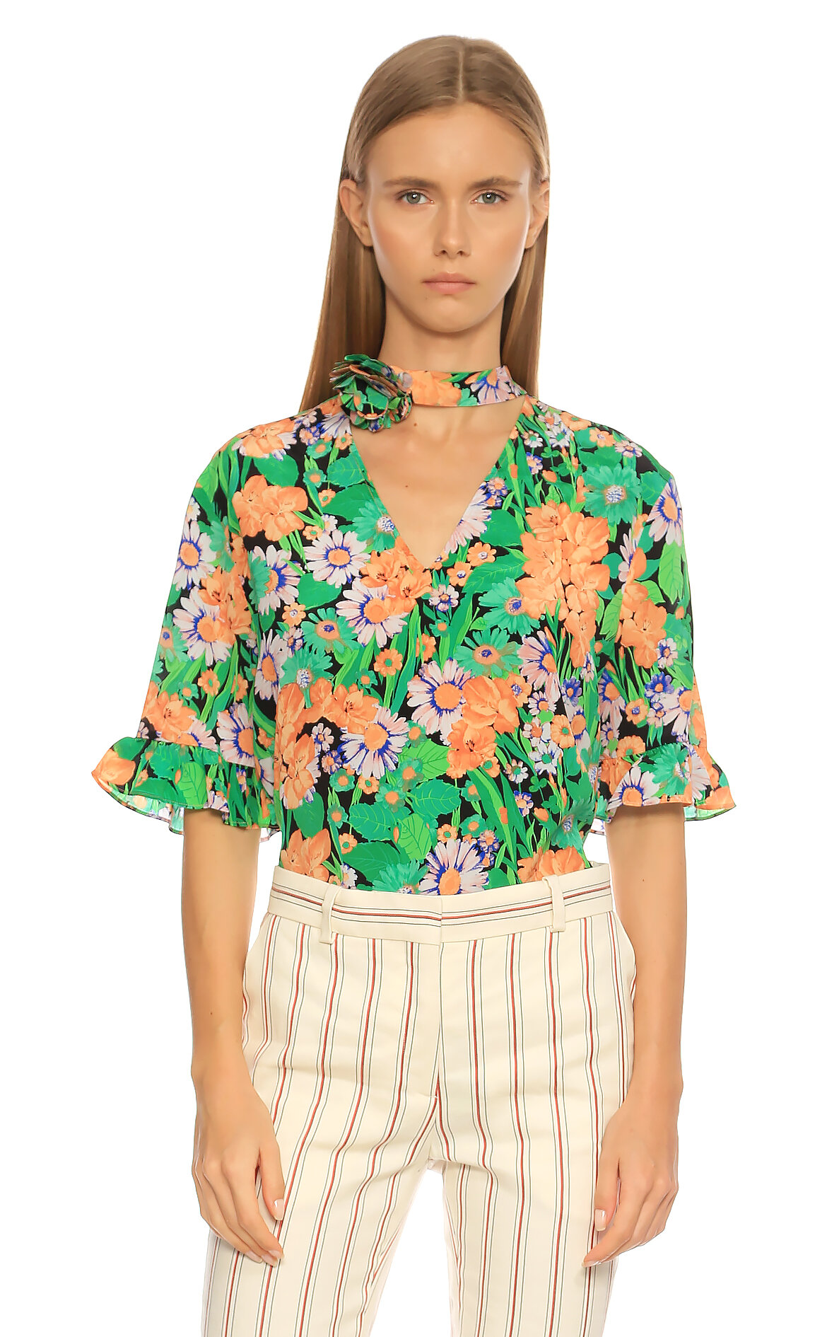 Sandro-Sandro Yeşil Bluz