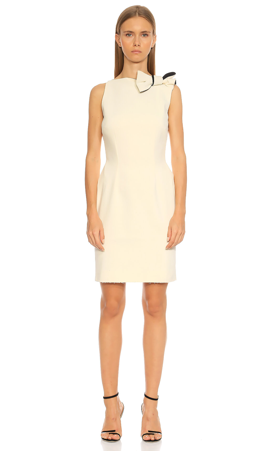 Lanvin-Lanvin Fiyonk Detaylı Mini Elbise