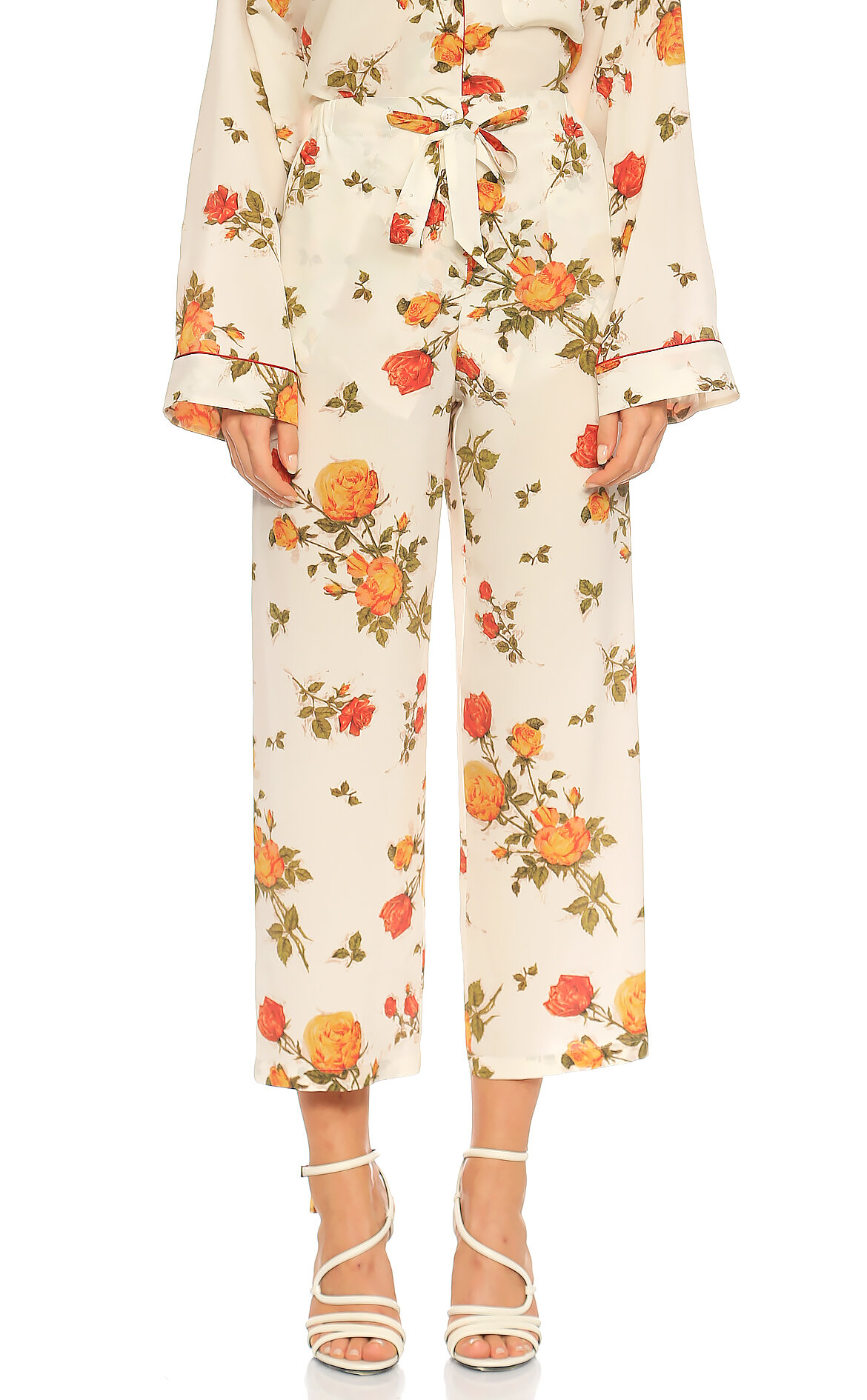 Alexander McQueen-Alexander McQueen Beyaz Pantolon