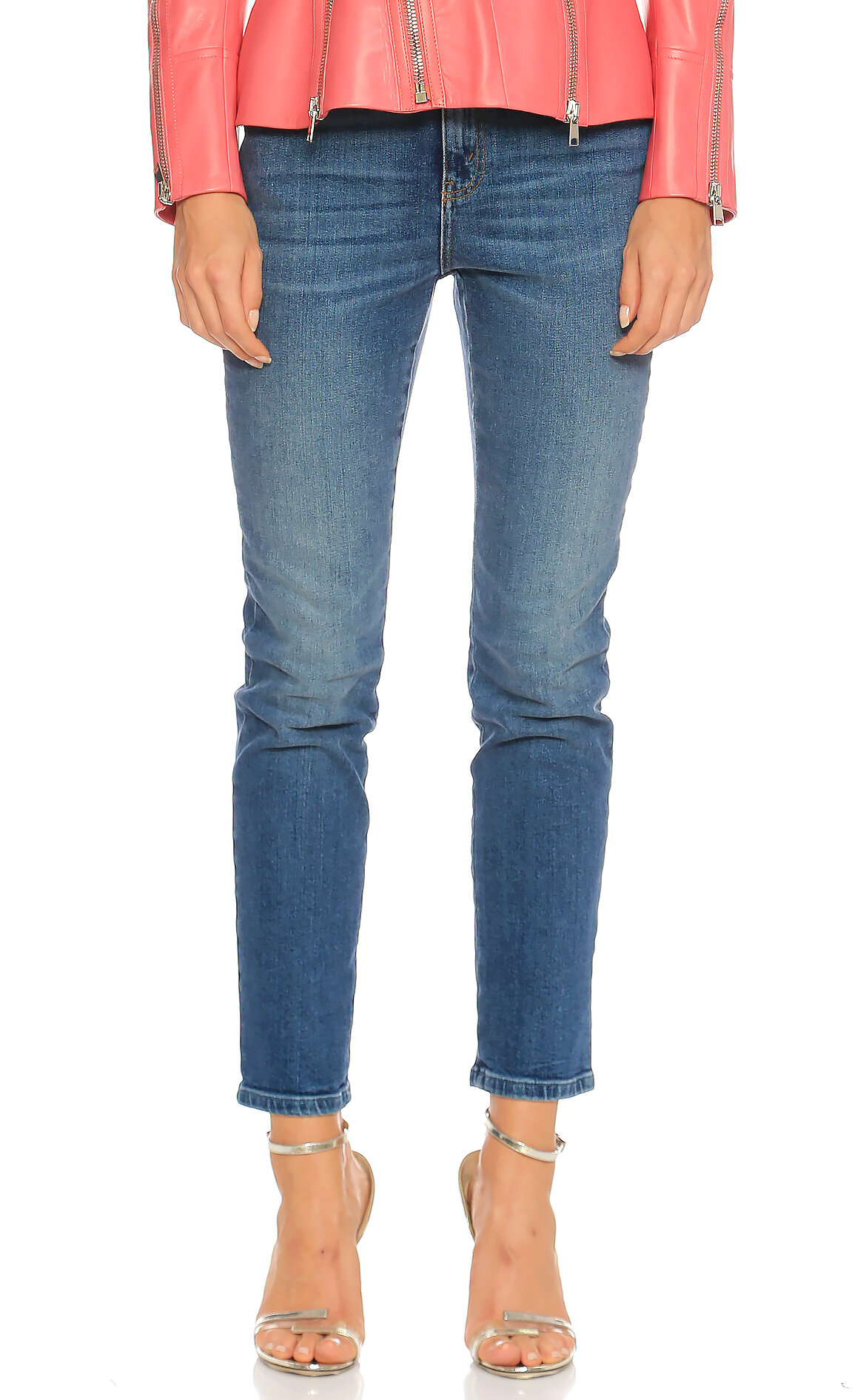 Alexander McQueen-Alexander McQueen Mavi Jean Pantolon