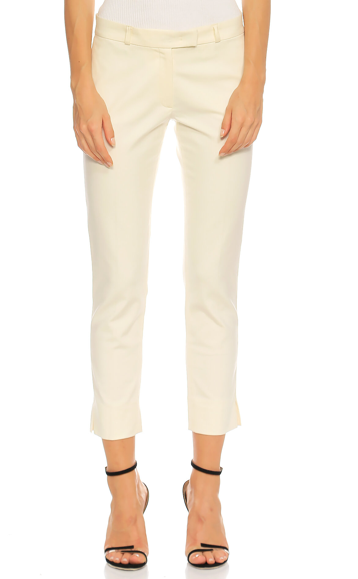 Joseph-Joseph Düz Desen Beyaz Pantolon