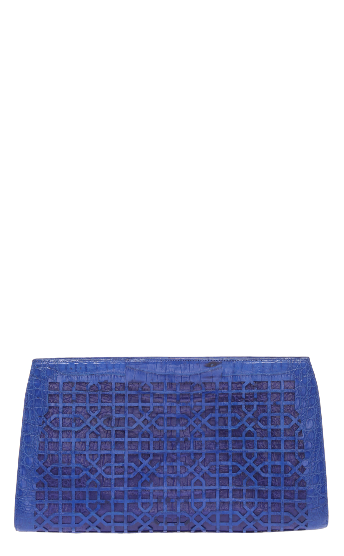 Nancy Gonzalez-Nancy Gonzalez Lacivert Clutch