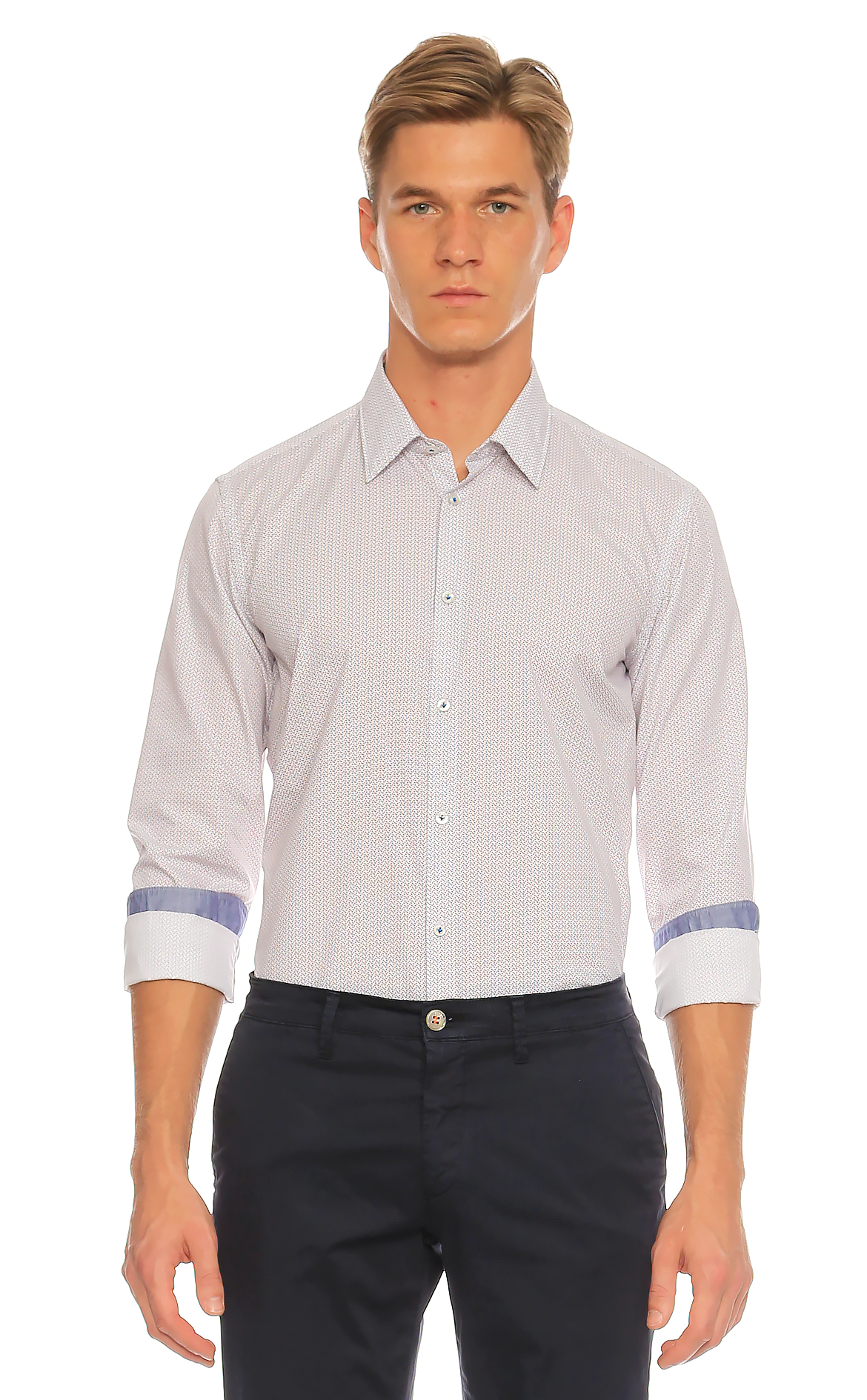 Manuel Ritz-Manuel Ritz Beyaz Gömlek