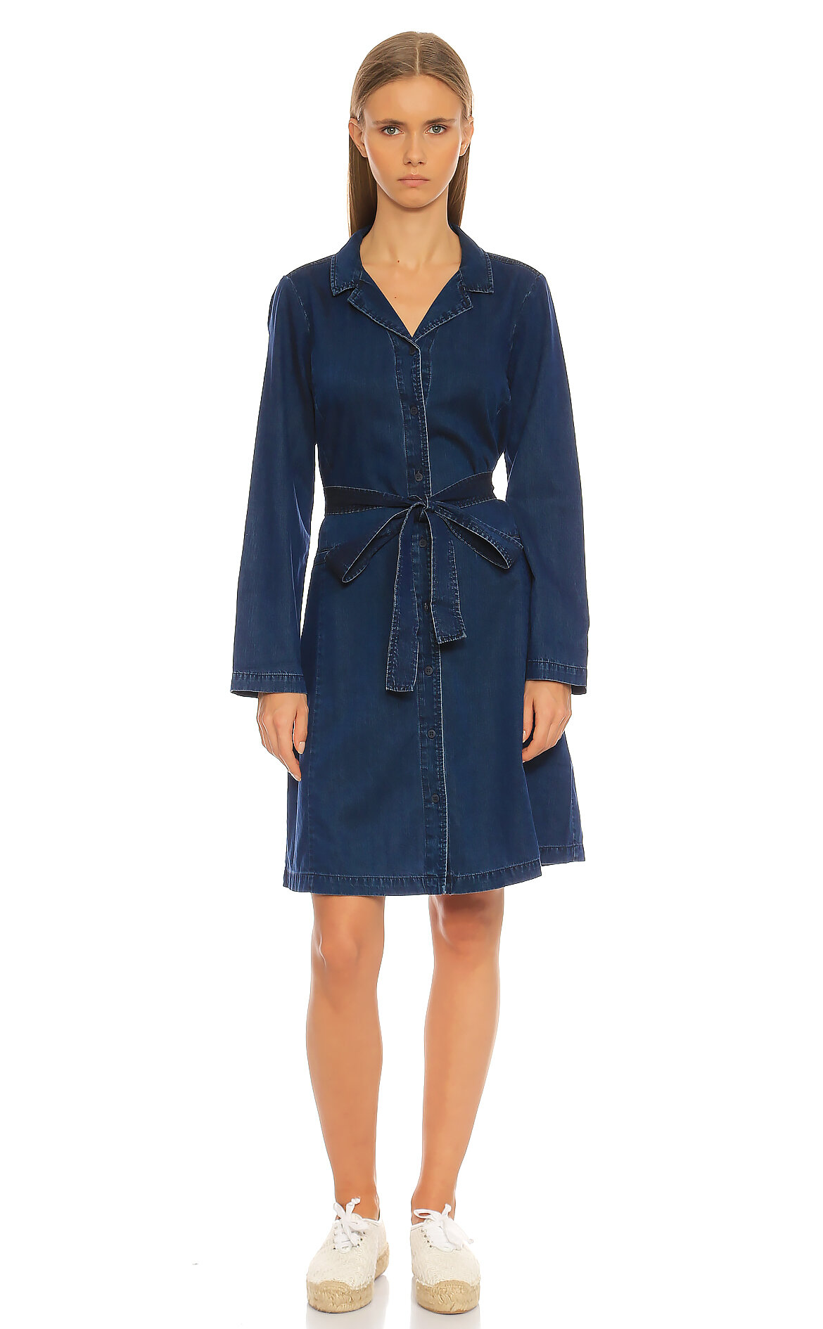 Eileen Fisher-Eileen Fisher Lacivert Elbise