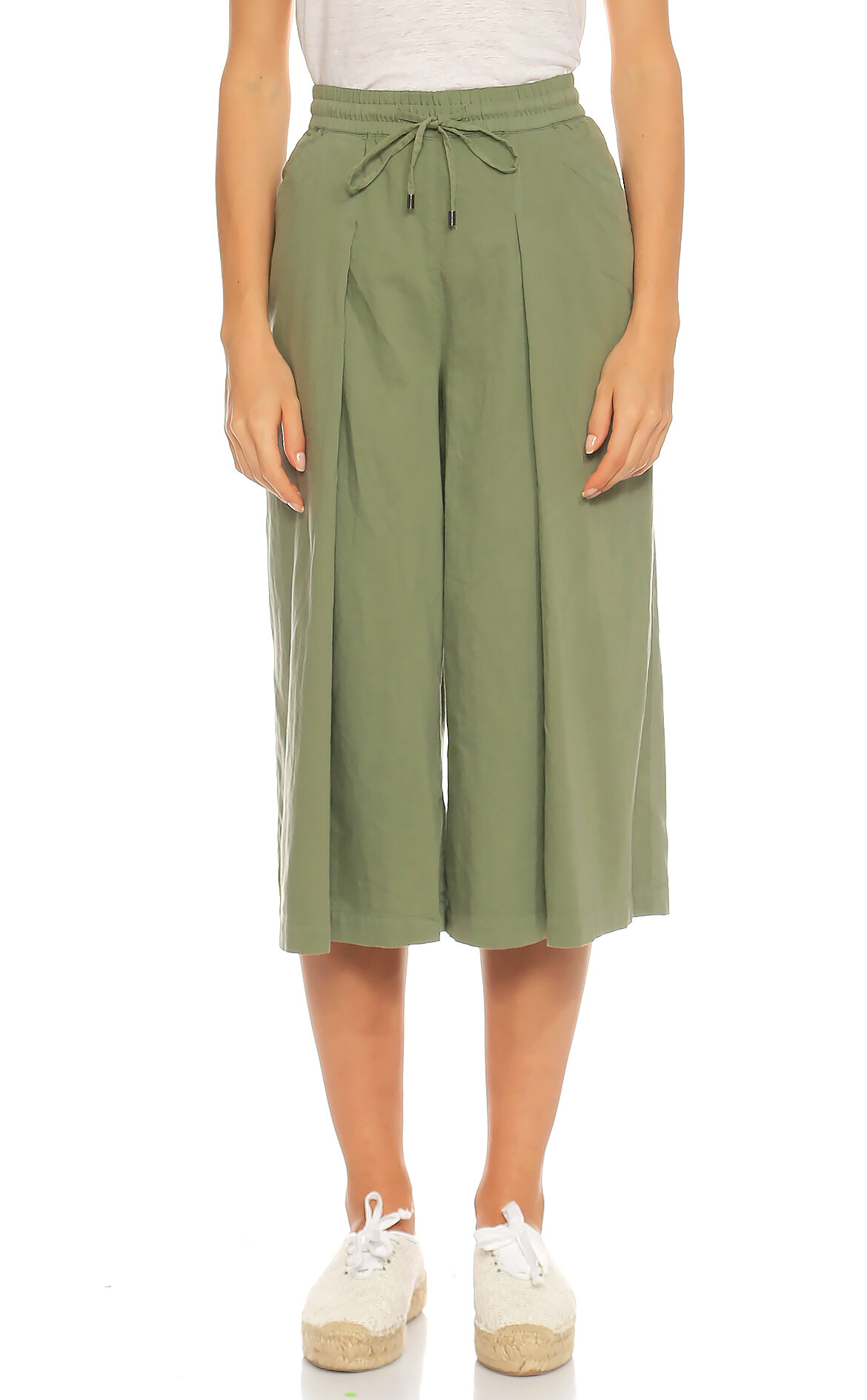 Eileen Fisher-Eileen Fisher Yeşil Pantolon