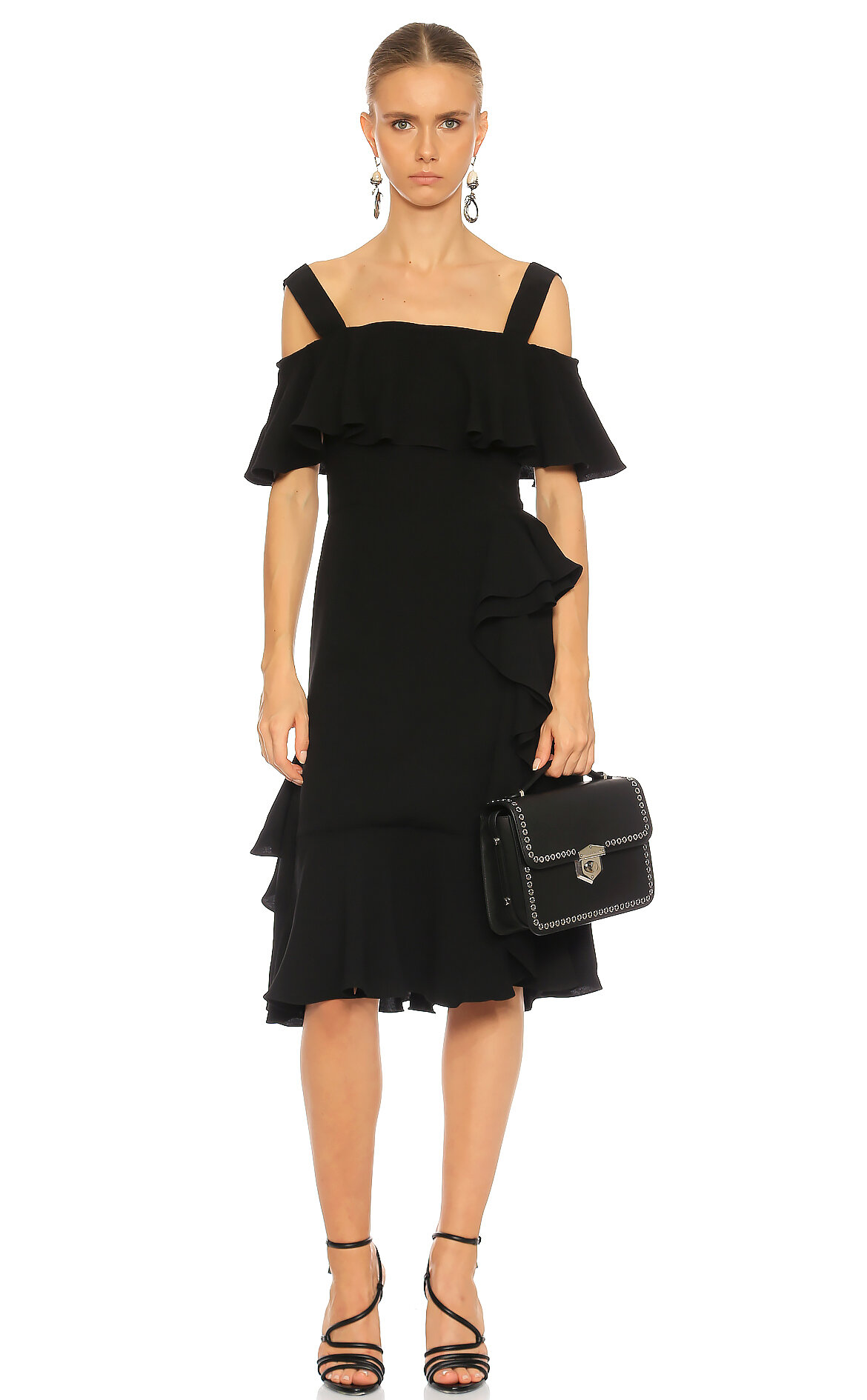 Alexander McQueen-Alexander McQueen Siyah Elbise