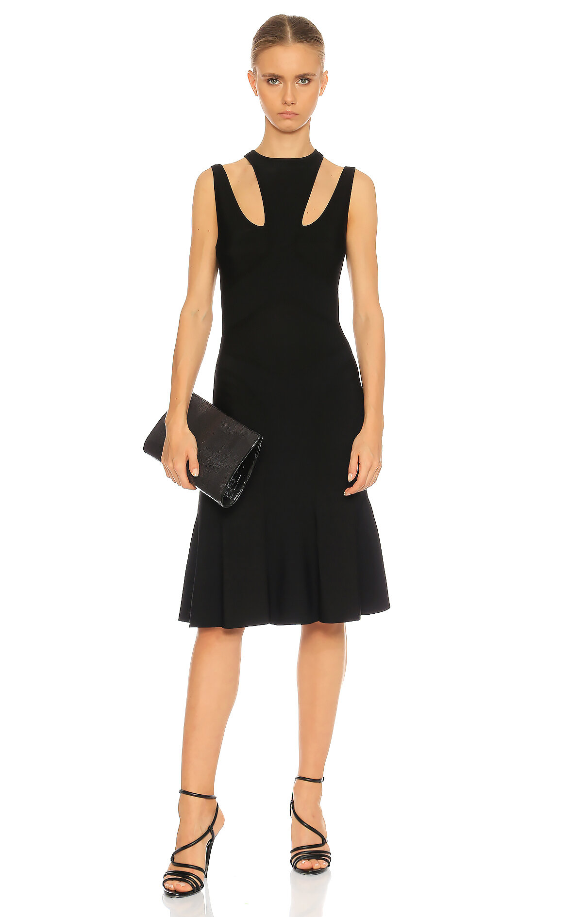 Alexander McQueen-Alexander McQueen Siyah Elbise