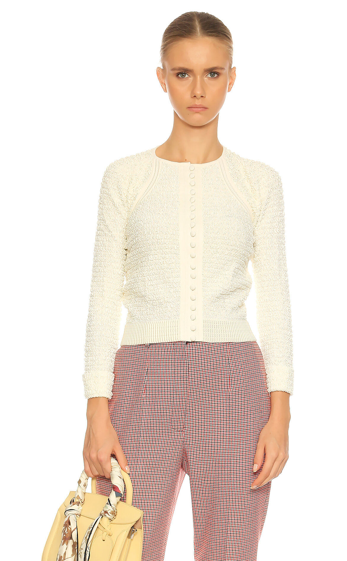 Alexander McQueen-Alexander McQueen Krem Rengi Hırka