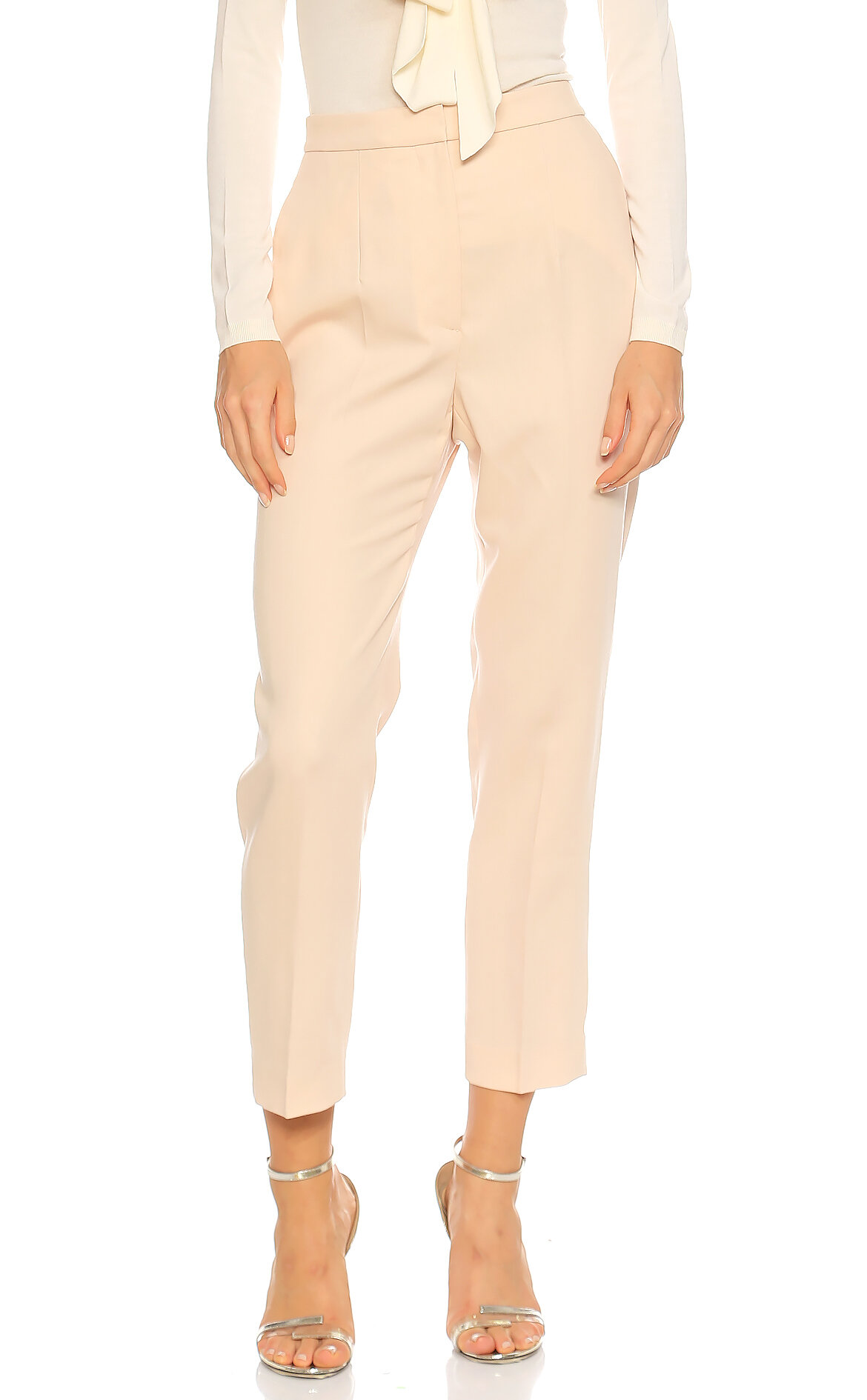 Alexander McQueen-Alexander McQueen Pudra Rengi Pantolon