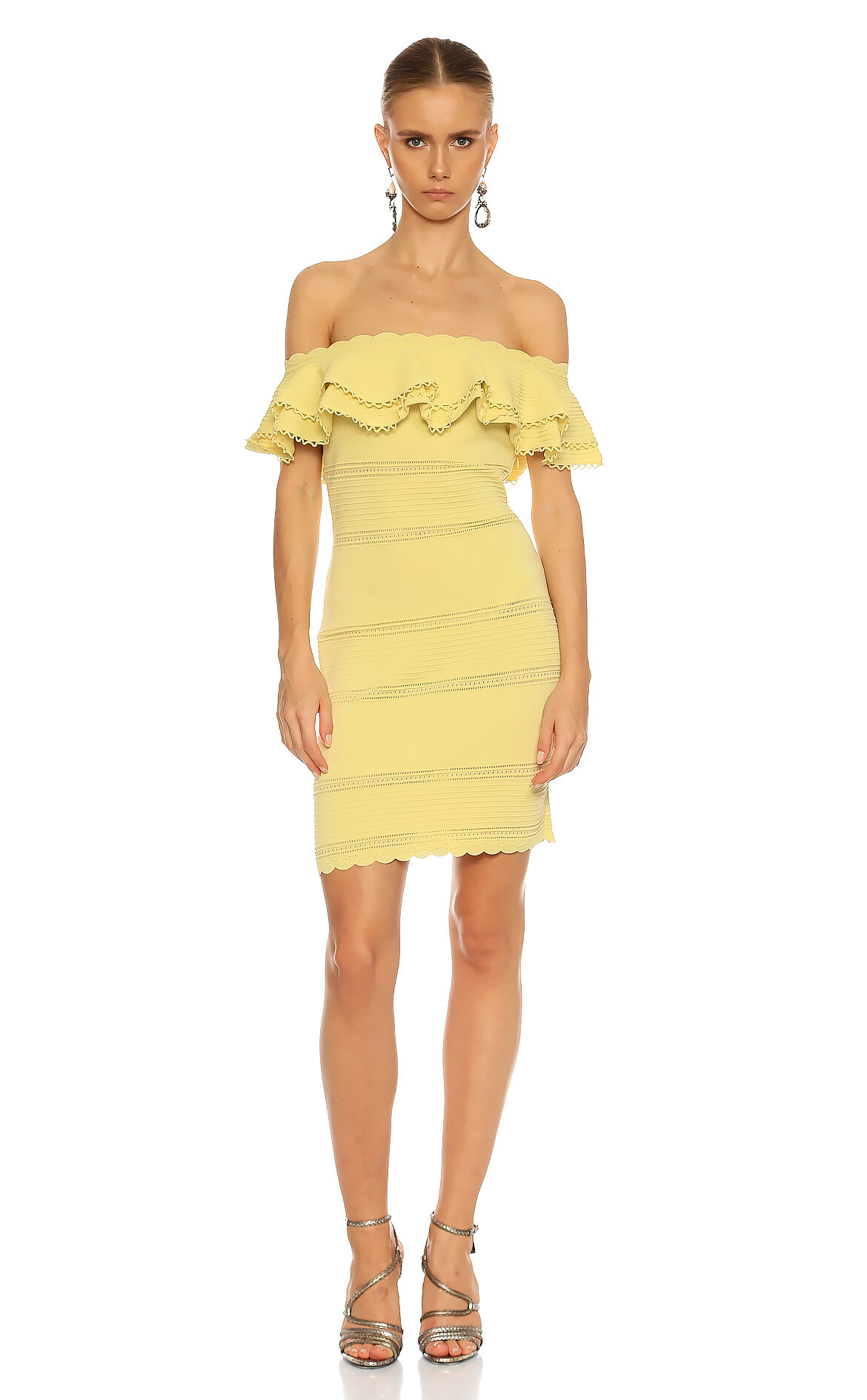 Alexander McQueen-Alexander McQueen Sarı Elbise