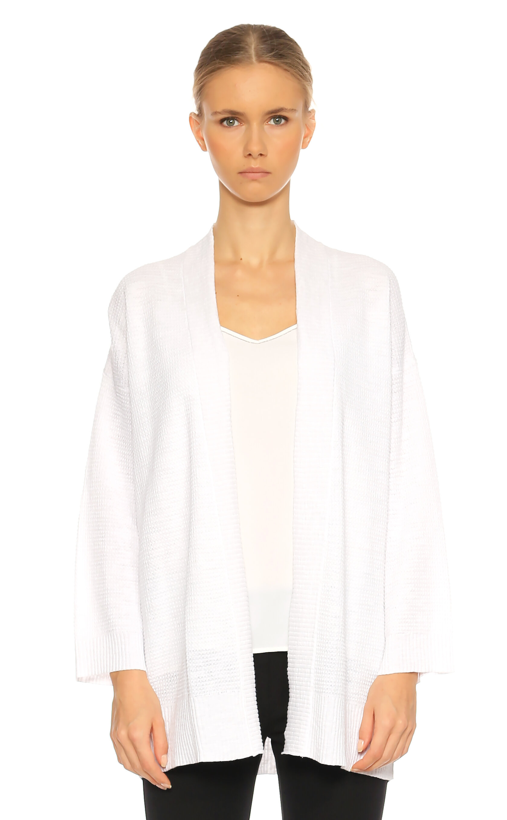 Eileen Fisher-Eileen Fisher Beyaz Hırka