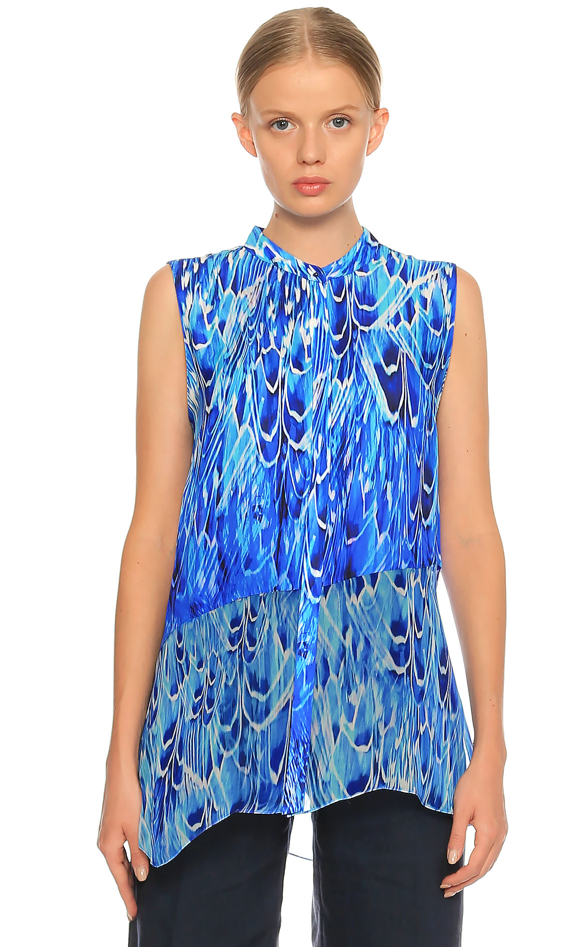 Elie Tahari-Elie Tahari Mavi Bluz