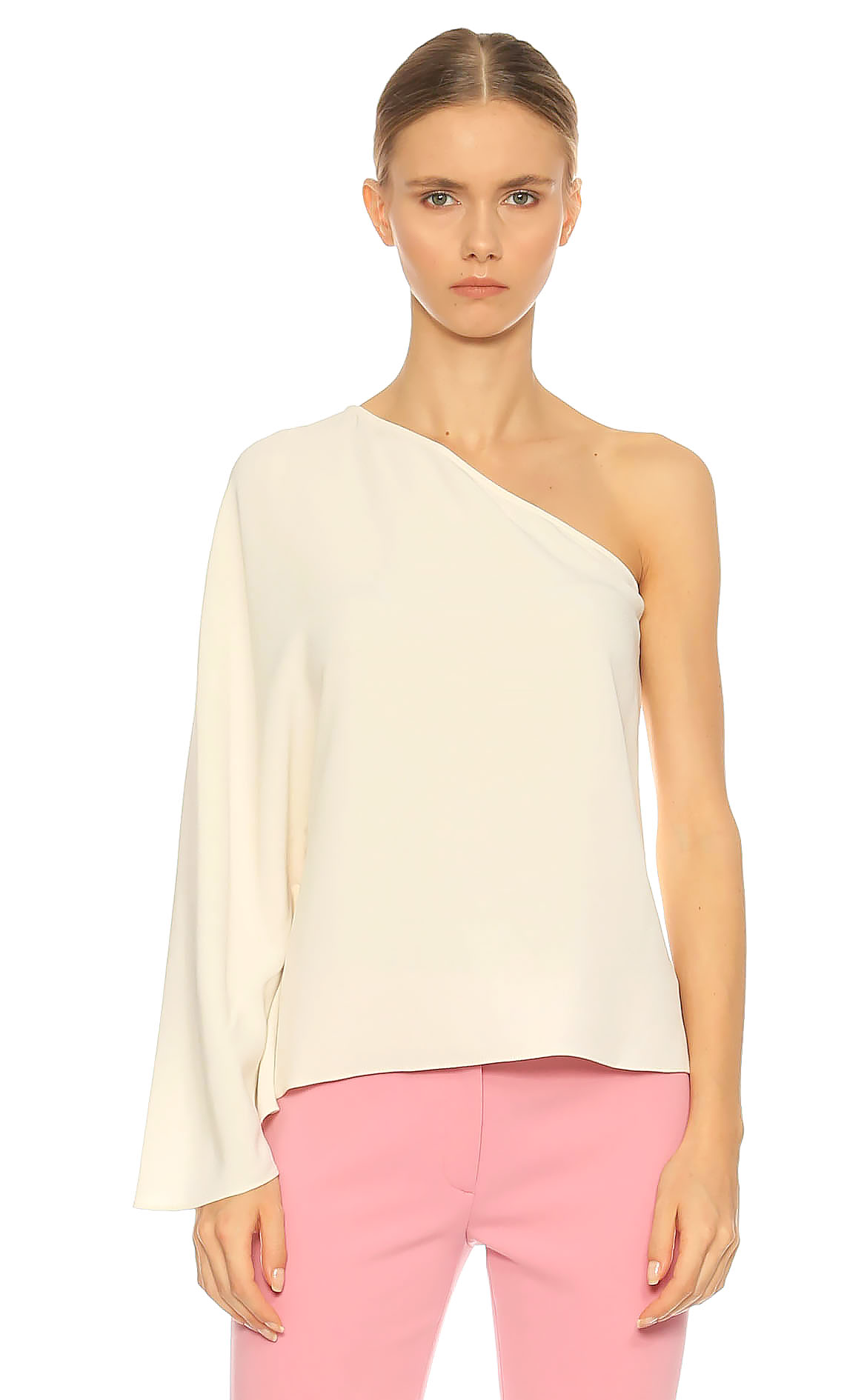 Theory-Theory Tek Kollu Beyaz Bluz