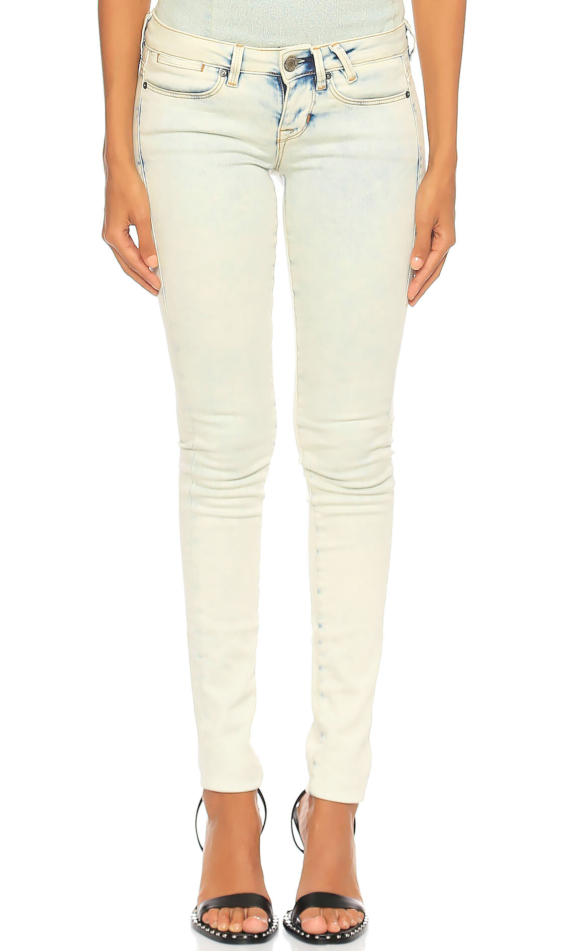 Guess-Guess Denim Skinny Mavi Pantolon