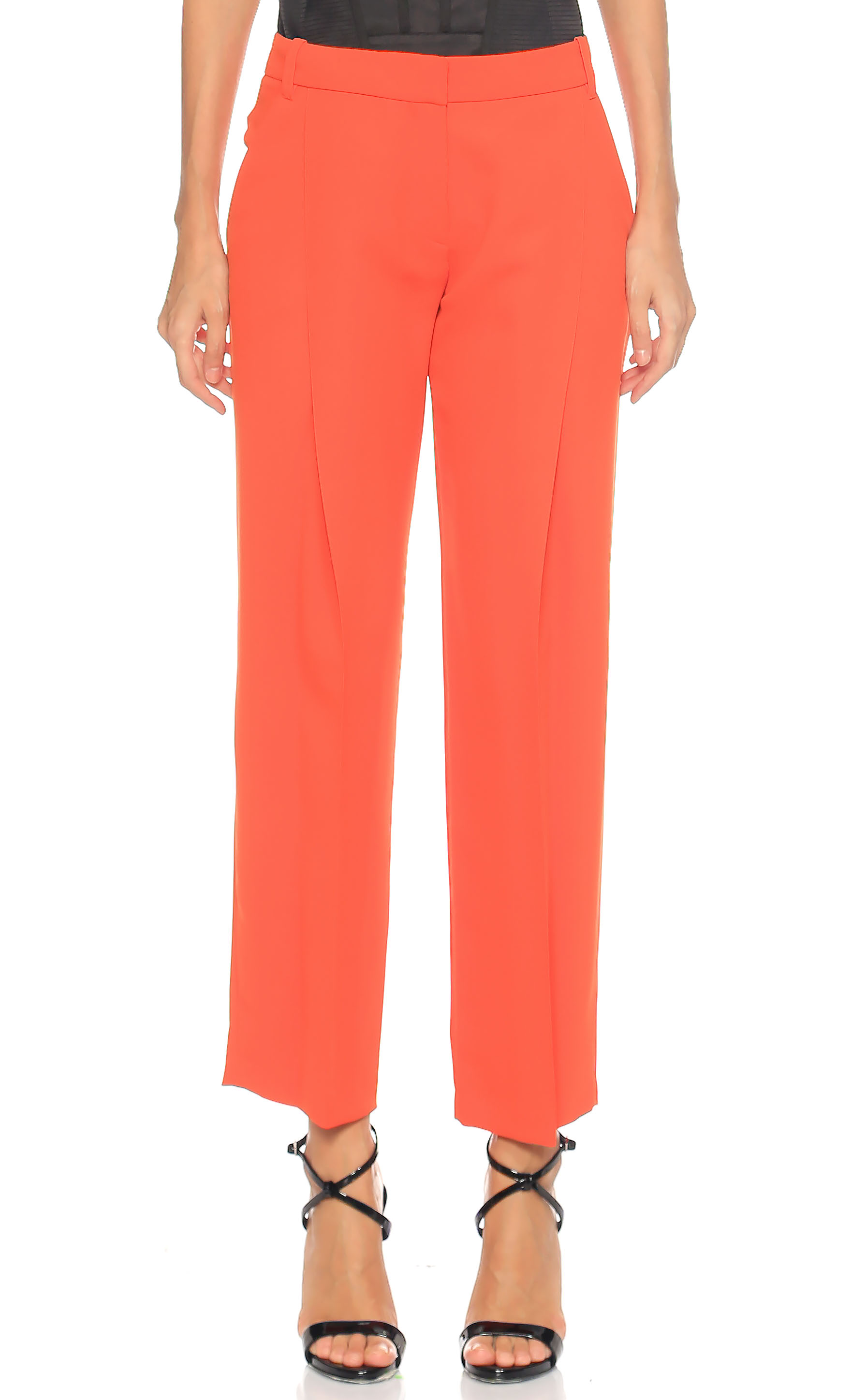 Barbara Bui-Barbara Bui Düz Desen Turuncu Pantolon