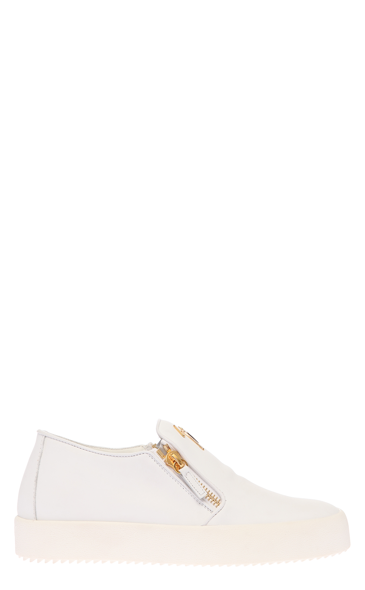 Giuseppe Zanotti-Giuseppe Zanotti Beyaz Slip On