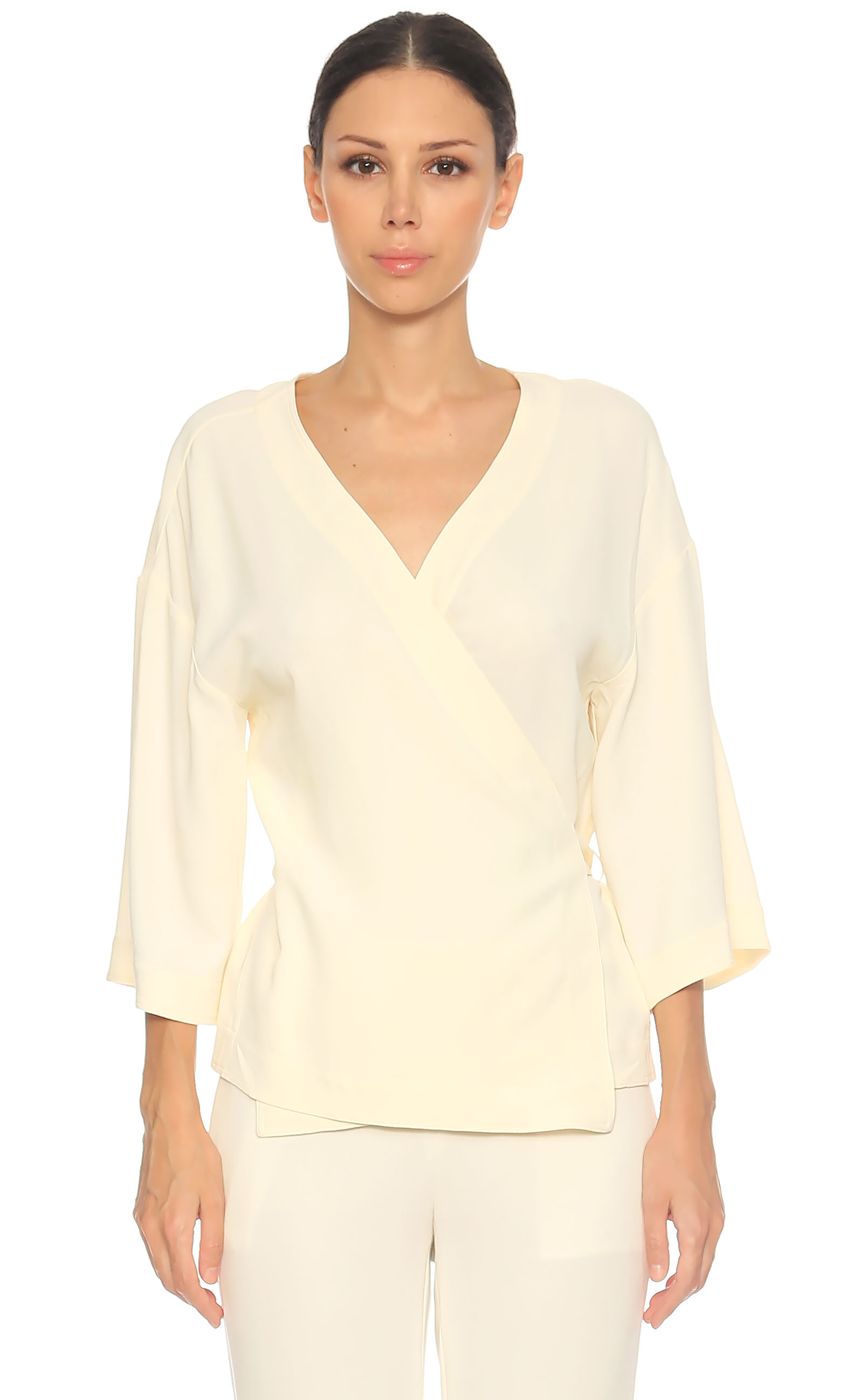 Theory-Theory Krem Rengi Bluz