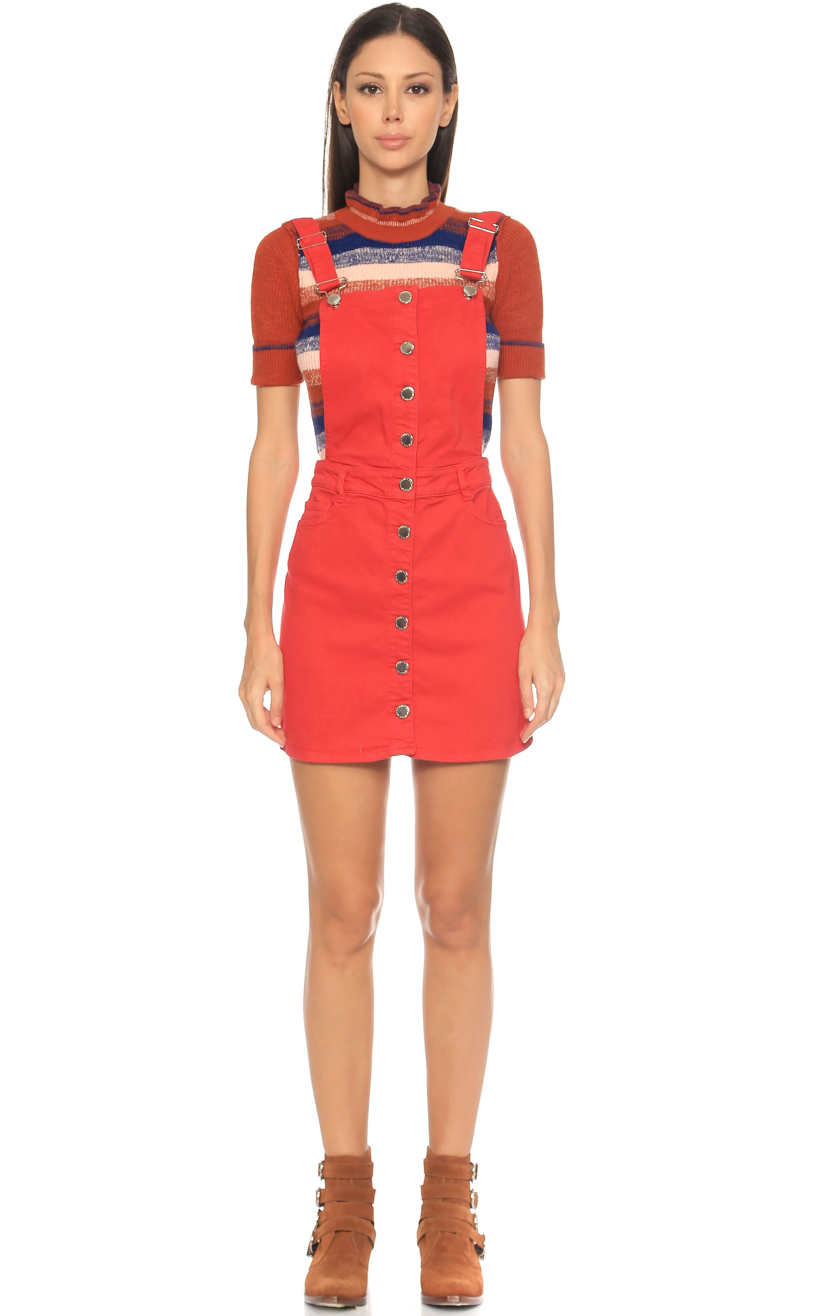 Maje-Maje Turuncu Elbise