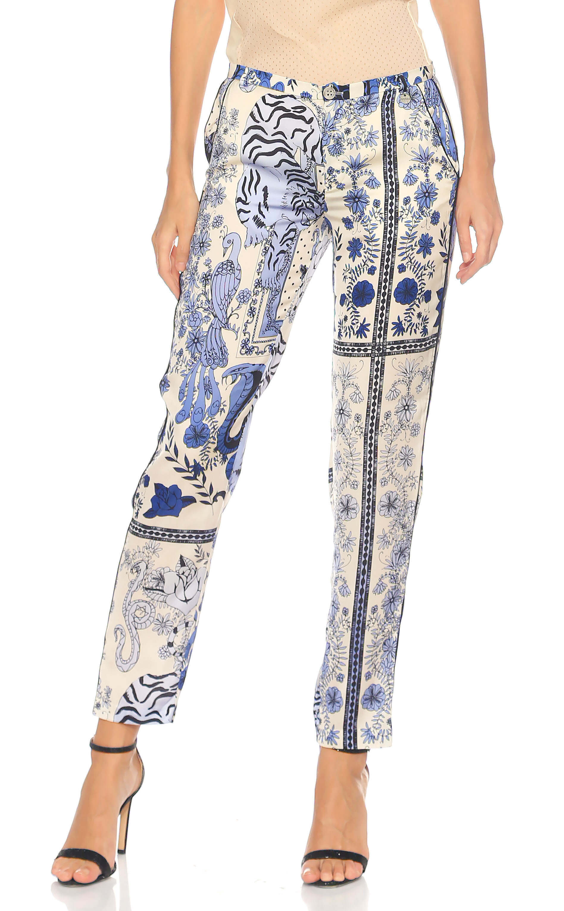 Guess-Guess Etnik Desenli Renkli  Pantolon