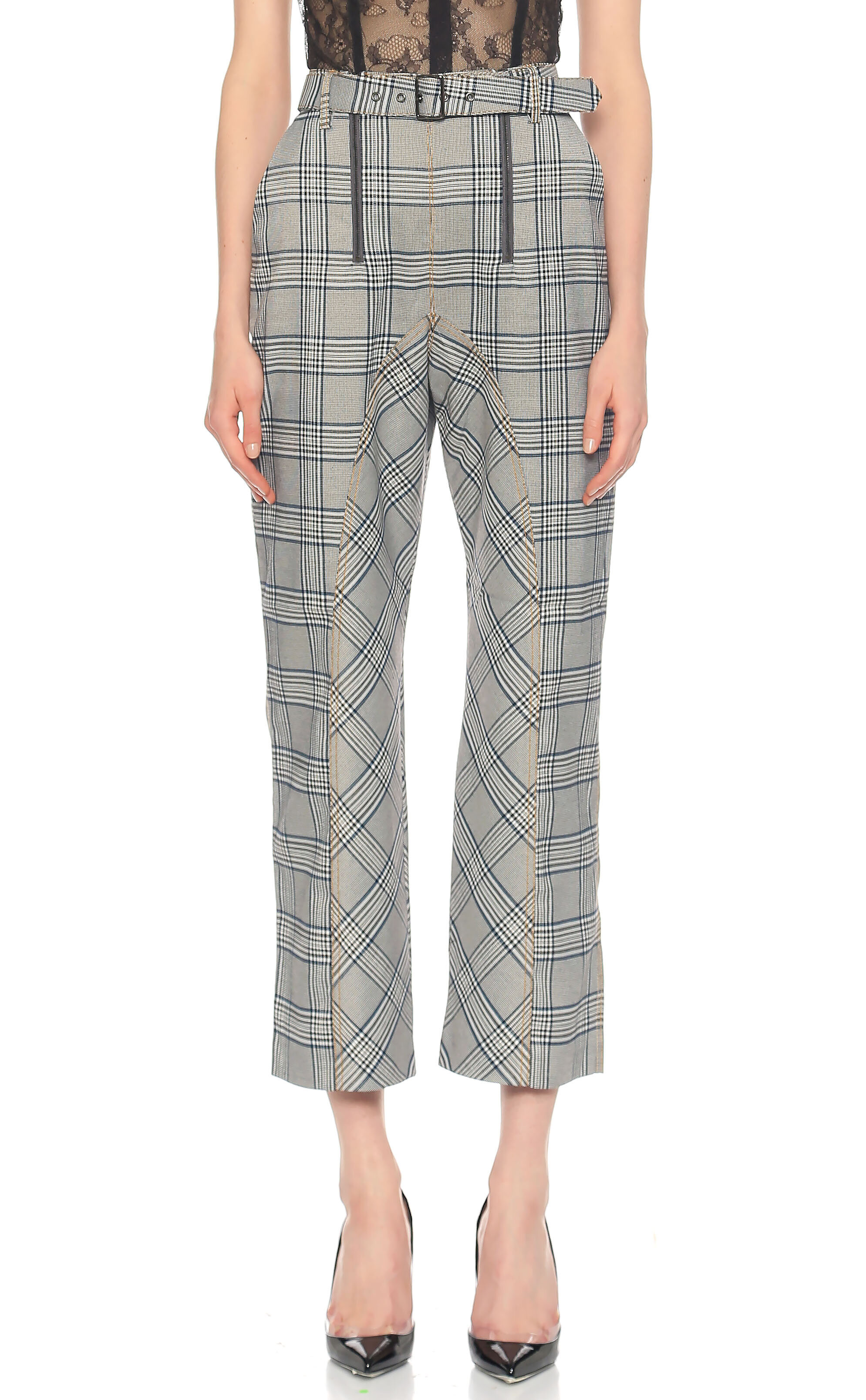 Self Portrait-Self Portrait Gri Pantolon