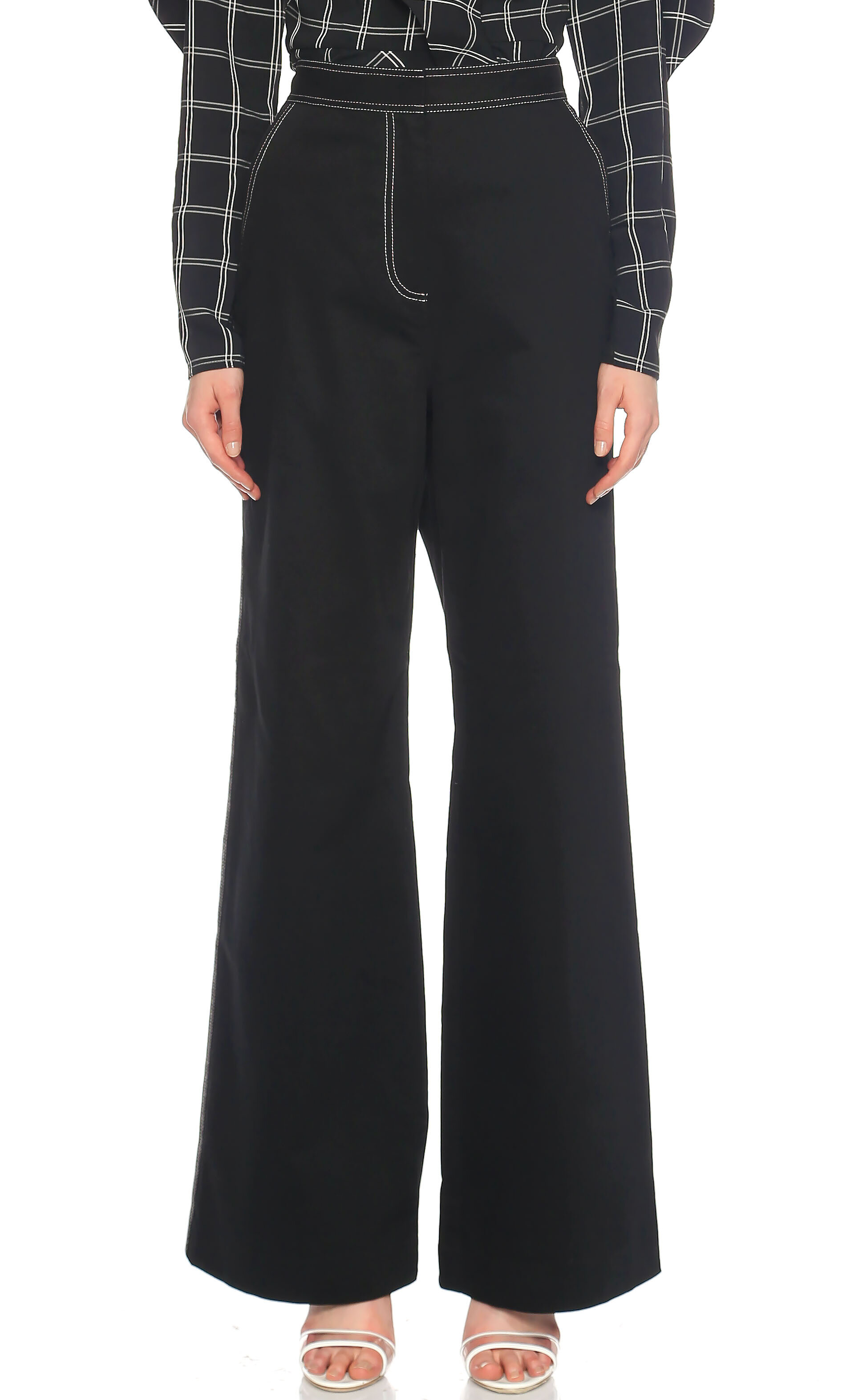 Self Portrait-Self Portrait Siyah Pantolon