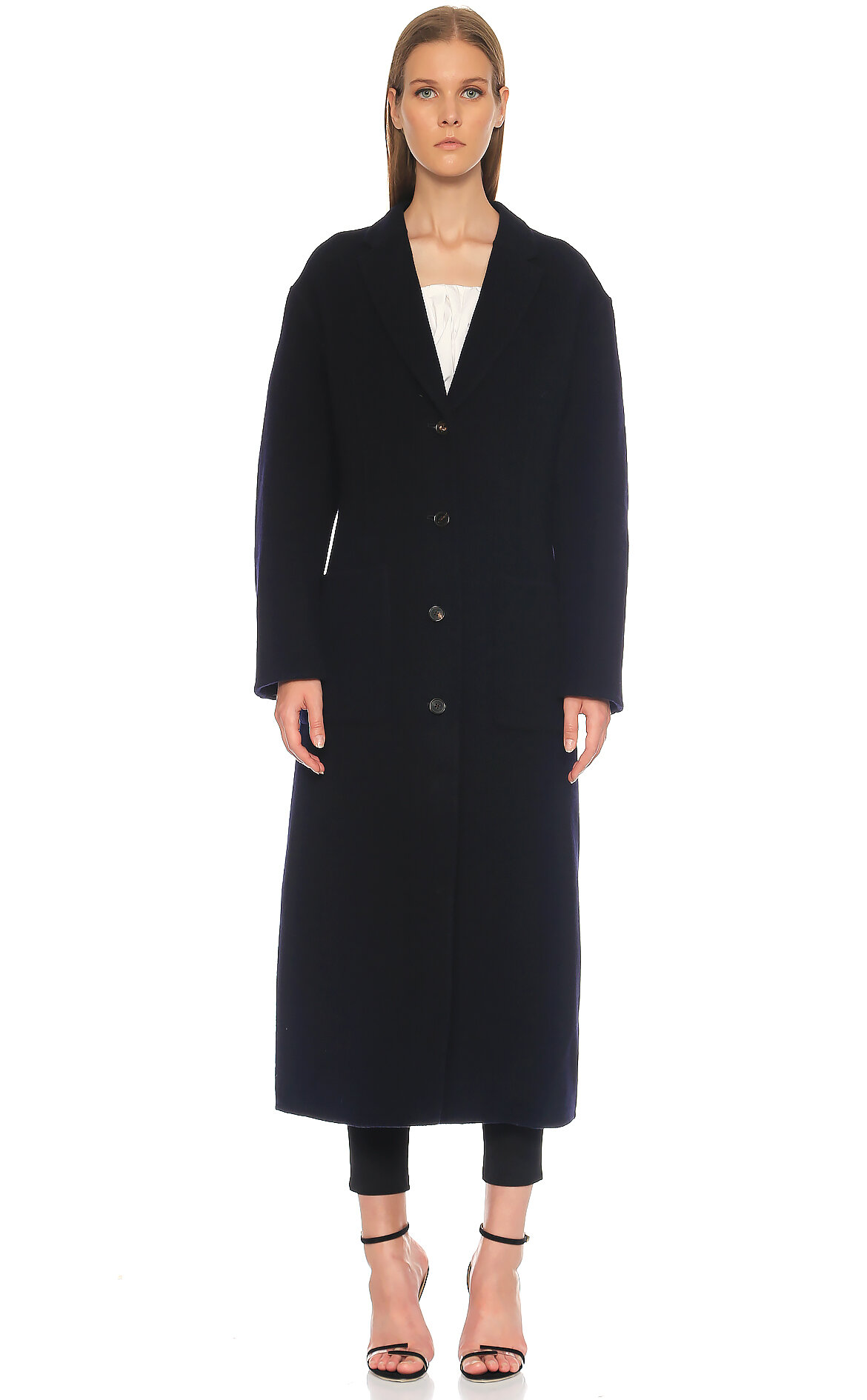 3.1 Phillip Lim-3.1 Phillip Lim Lacivert Palto