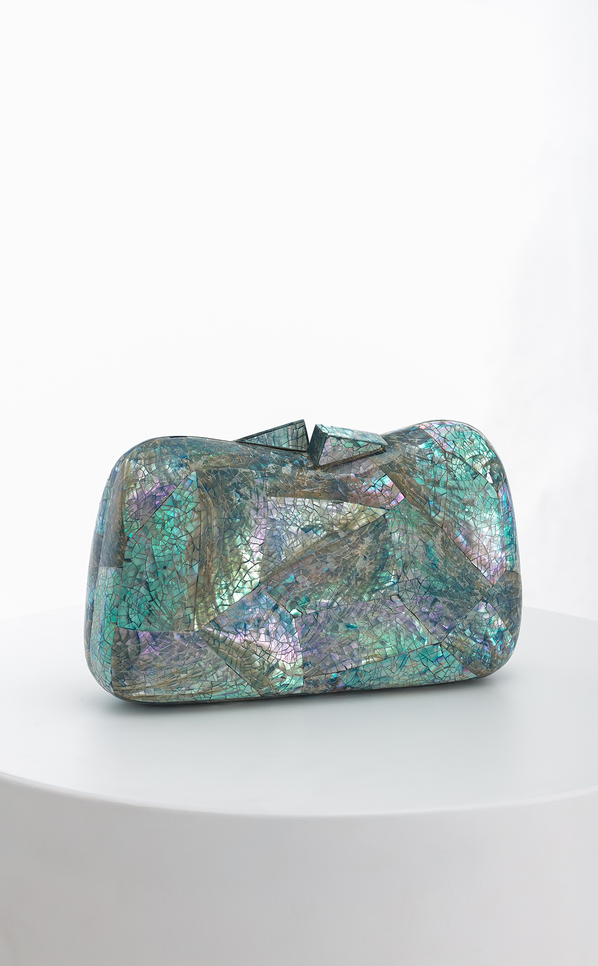 Luya Handcrafts-Luya Handcrafts Yeşil Clutch Luya Handcrafts-Luya Handcrafts Yeşil Clutch